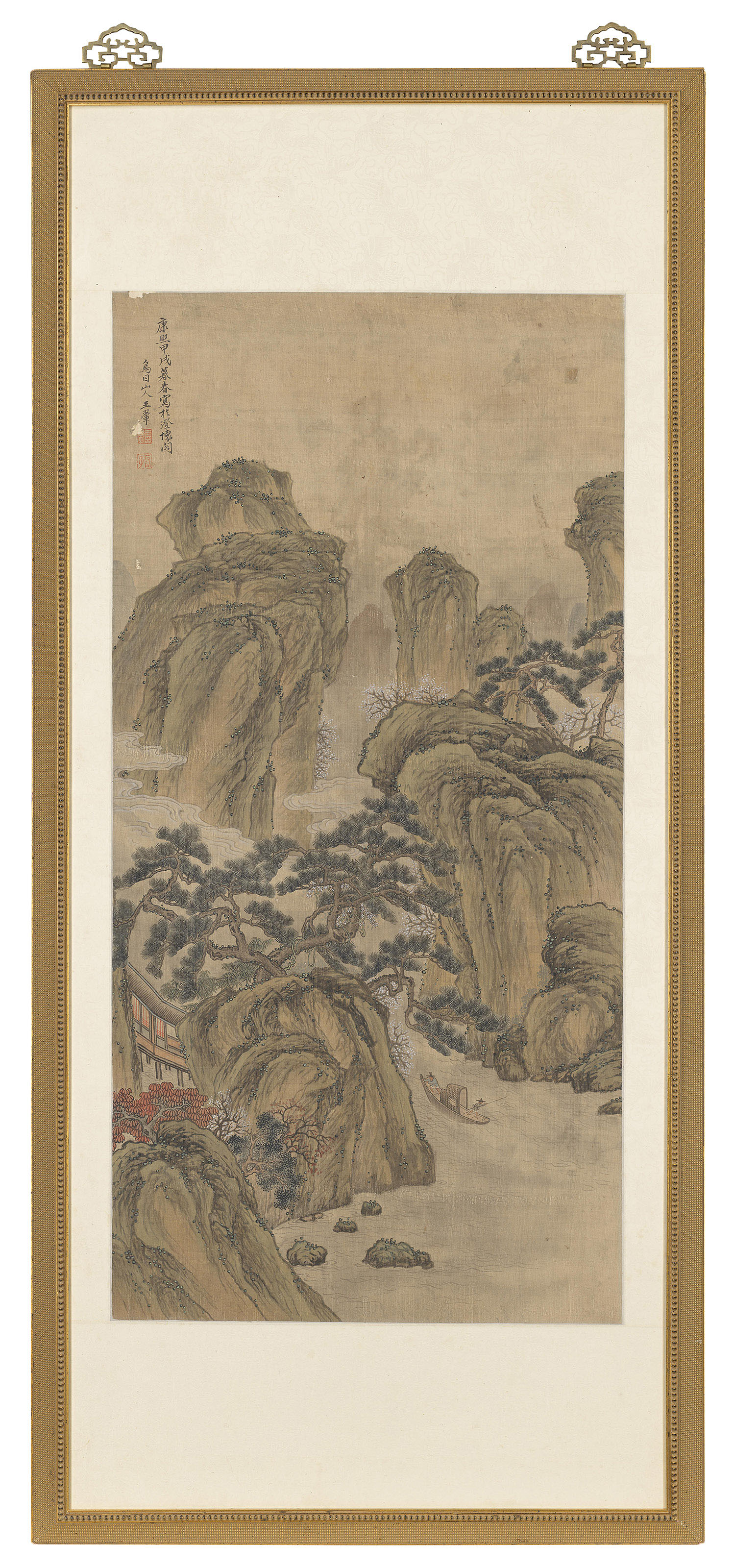 WITH SIGNATURE OF WANG HUI, LATE 19TH-EARLY 20TH CENTURY, Landscape ...