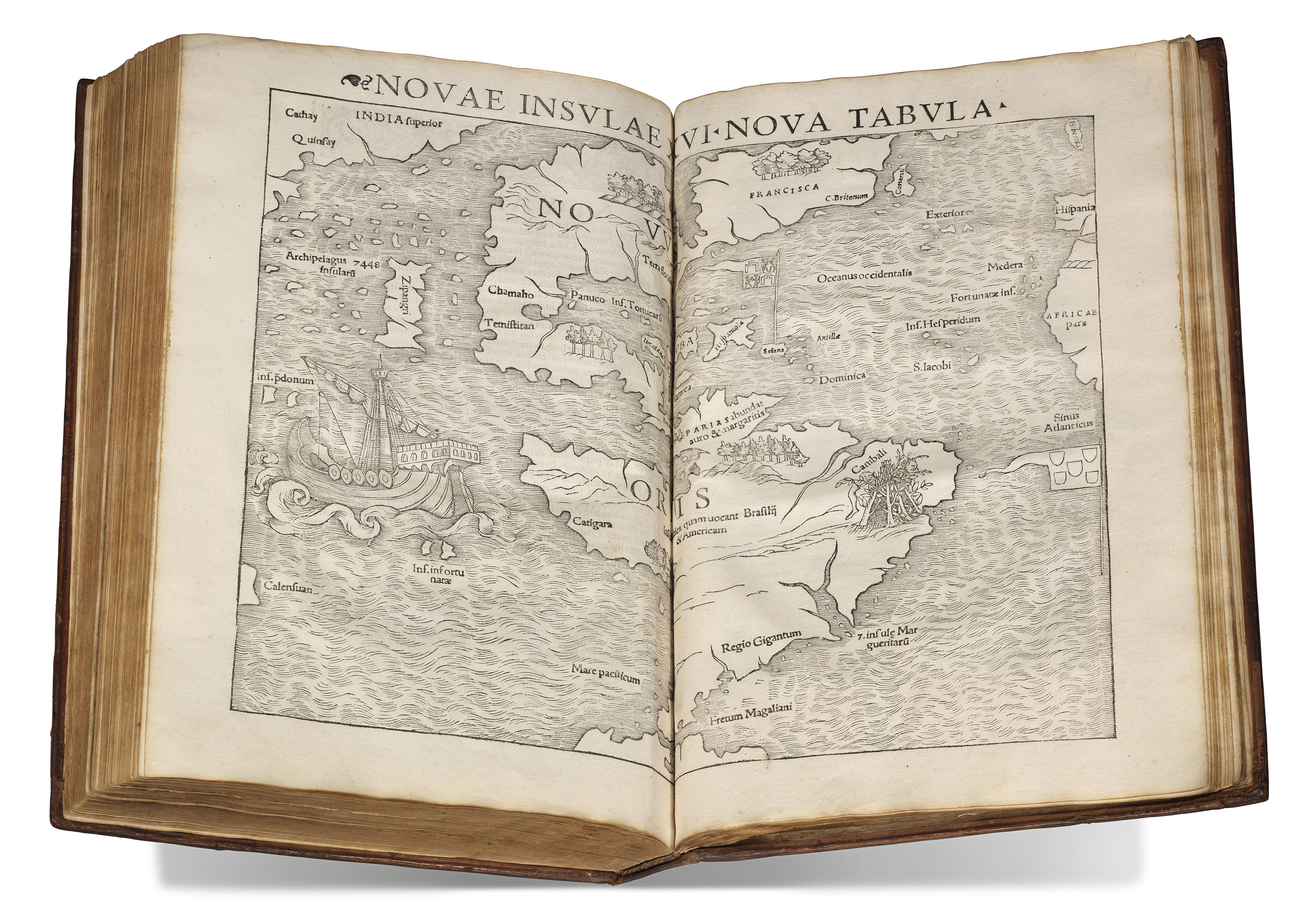 PTOLEMAEUS, Claudius (c.100-c.178). Geographia universalis. Translated ...