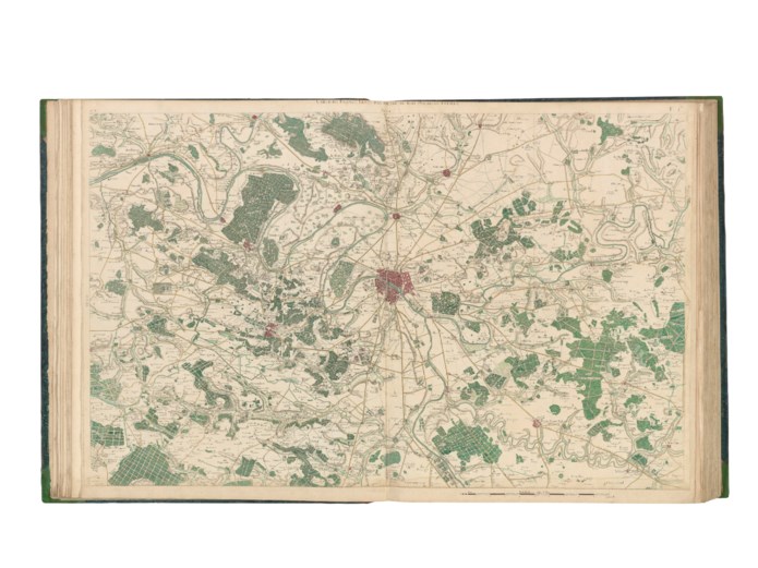 CASSINI DE THURY, César François (1677-1756). Les Cartes de la France ...