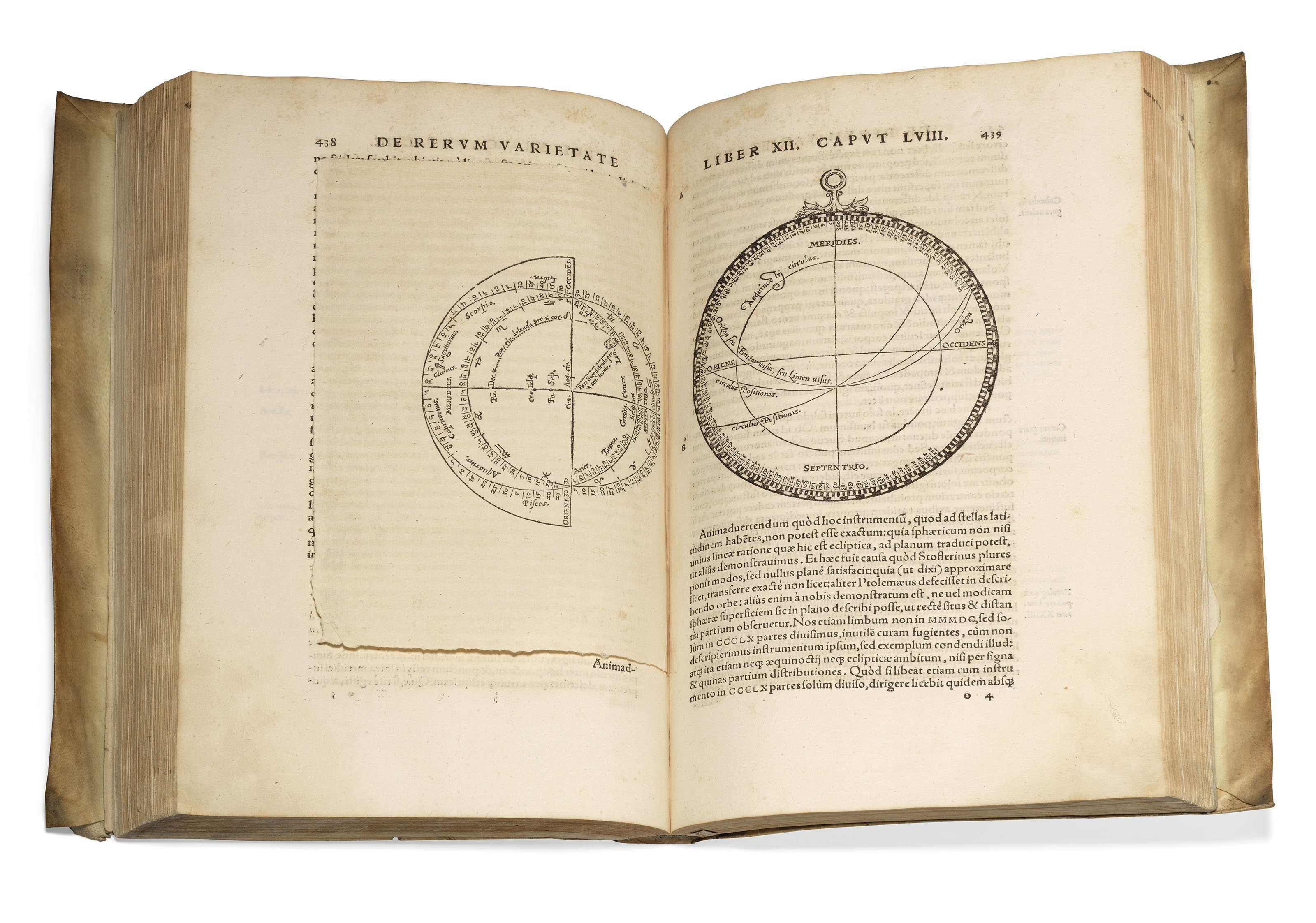 CARDANO, Girolamo (1501-1576). De rerum varietate libri xvii. Basel ...