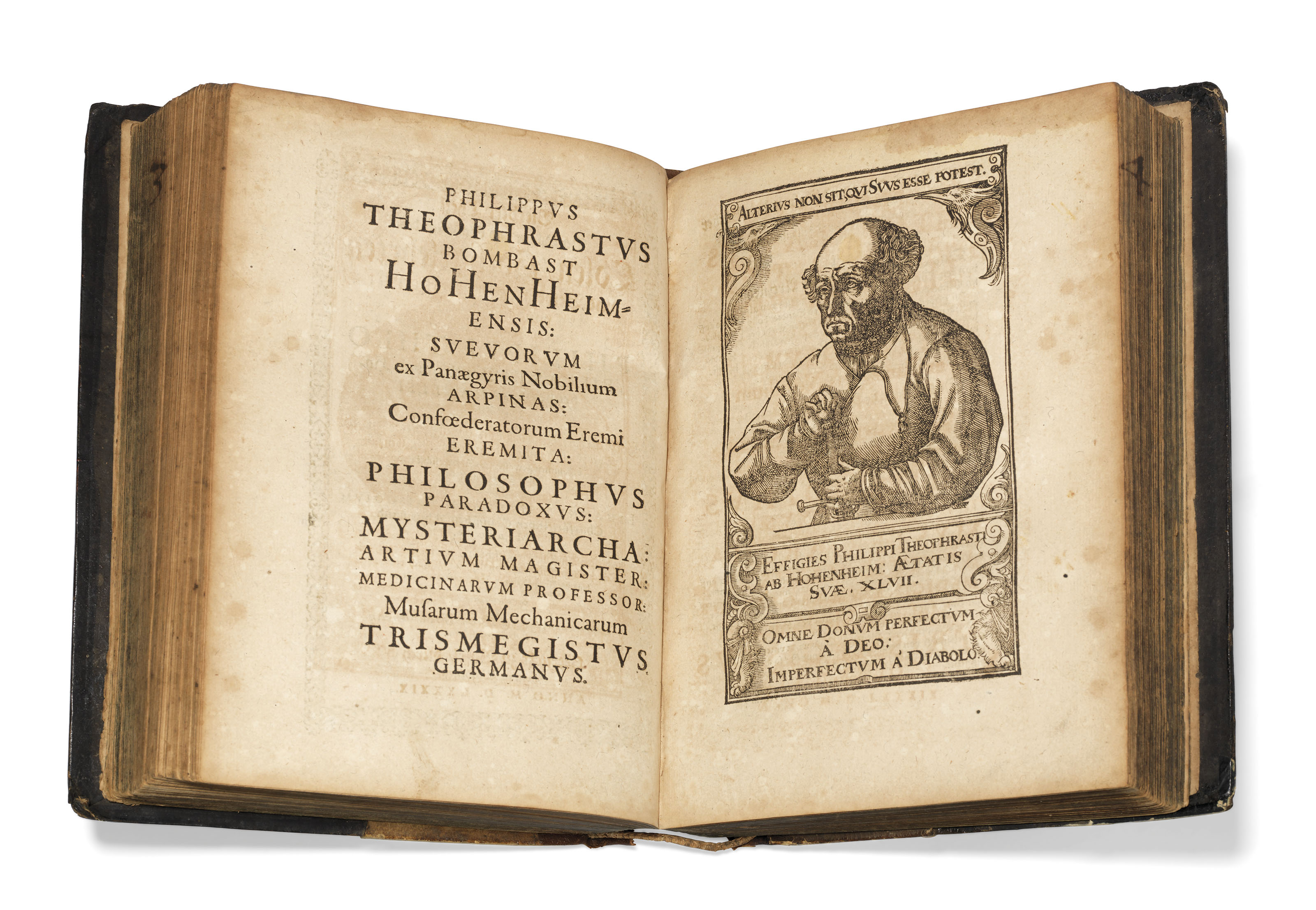 PARACELSUS, Theophrastus (Bombast von Hohenheim, Philippus Aureolus ...
