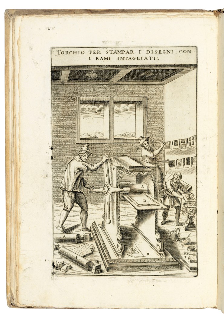 ZONCA, Vittorio (1568-1602). Novo teatro di machine et edificii. Padua ...