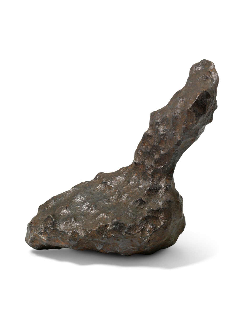GIBEON METEORITE — NATURAL SCULPTURE FROM OUTER SPACE, Iron, fine ...