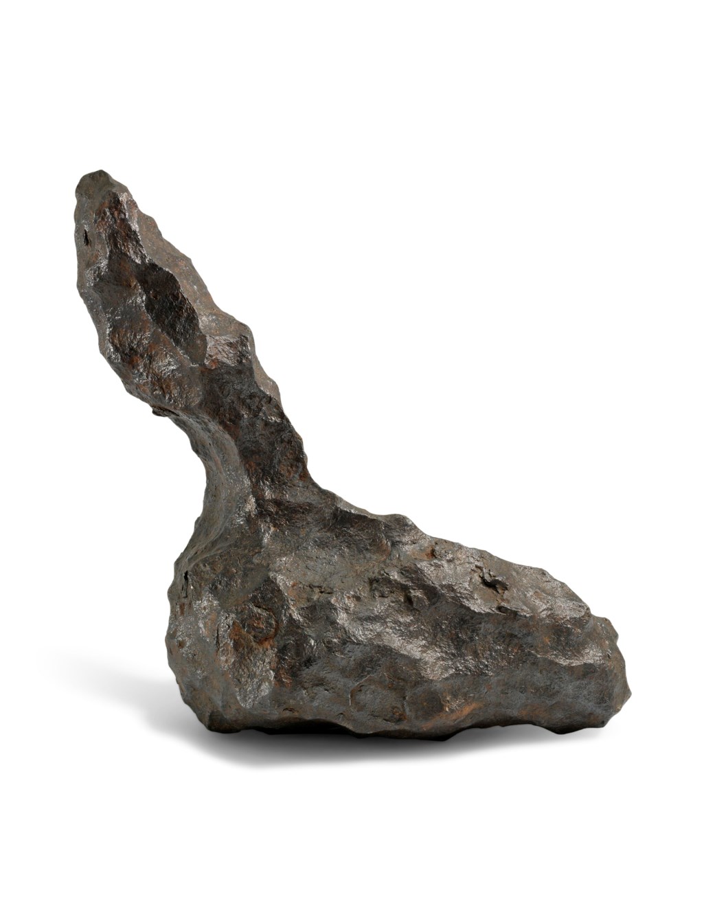 GIBEON METEORITE — NATURAL SCULPTURE FROM OUTER SPACE, Iron, fine ...