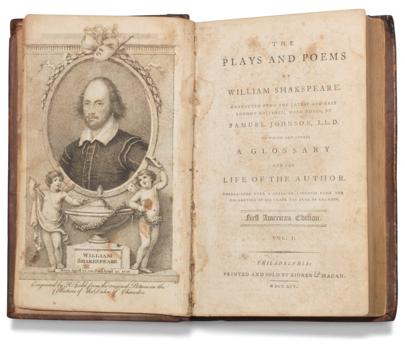 SHAKESPEARE, William (1564-1616). The Plays and Poems of William ...