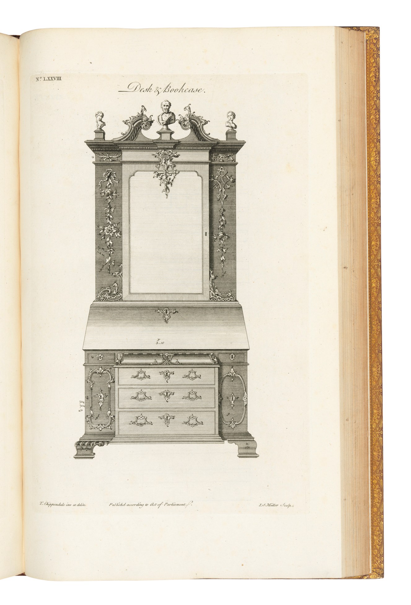 CHIPPENDALE, Thomas (1718-1779). The Gentleman and Cabinet-Maker’s ...