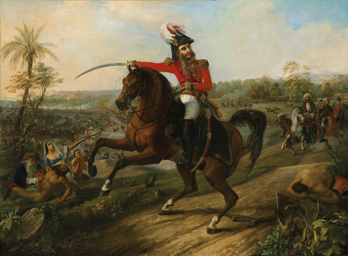 Comte Hippolyte Caïs De Pierlas (1788-1858), The Victory of General Sir ...