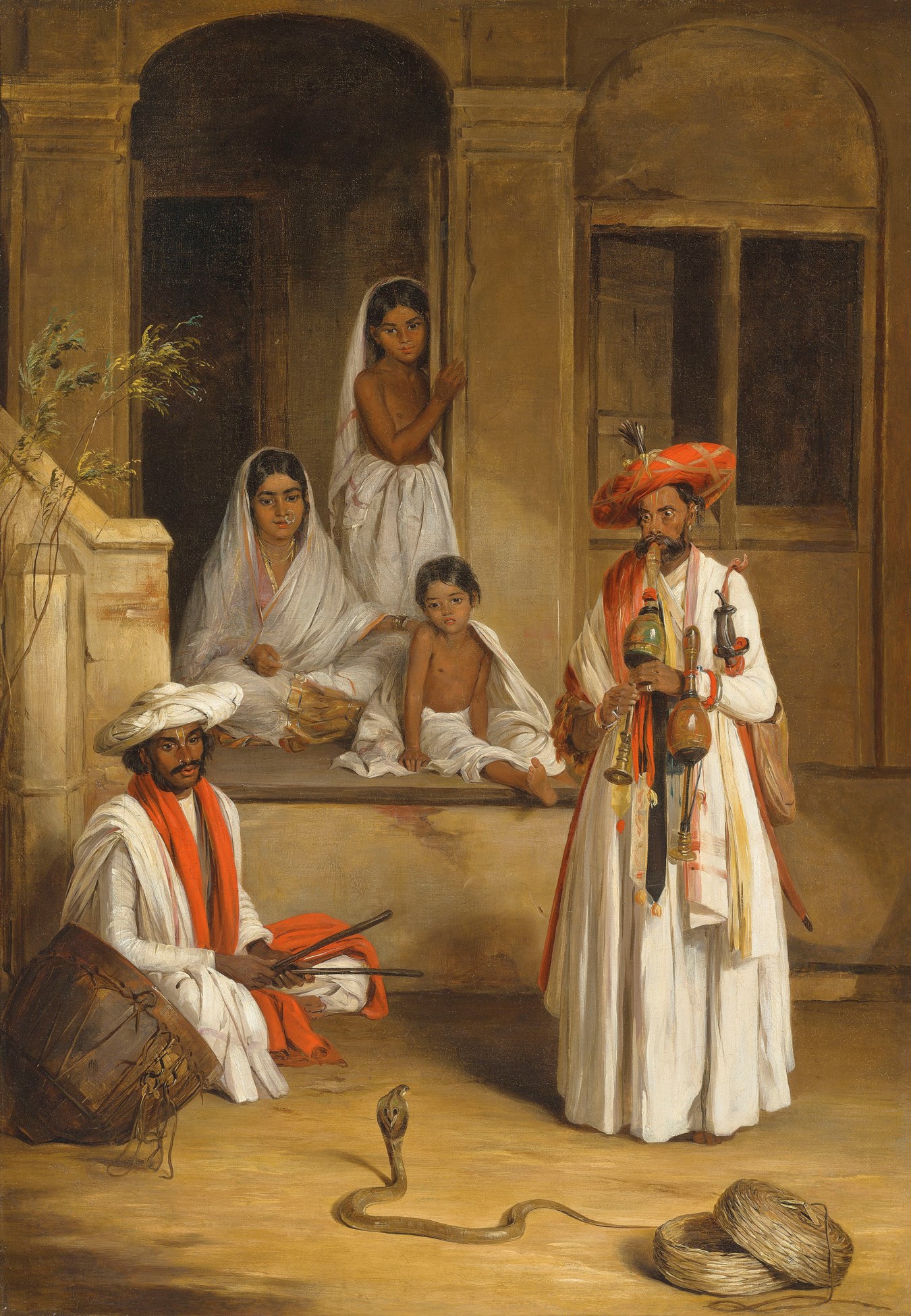 Arthur William Devis (1762-1822), The Snakecharmer | Christie's