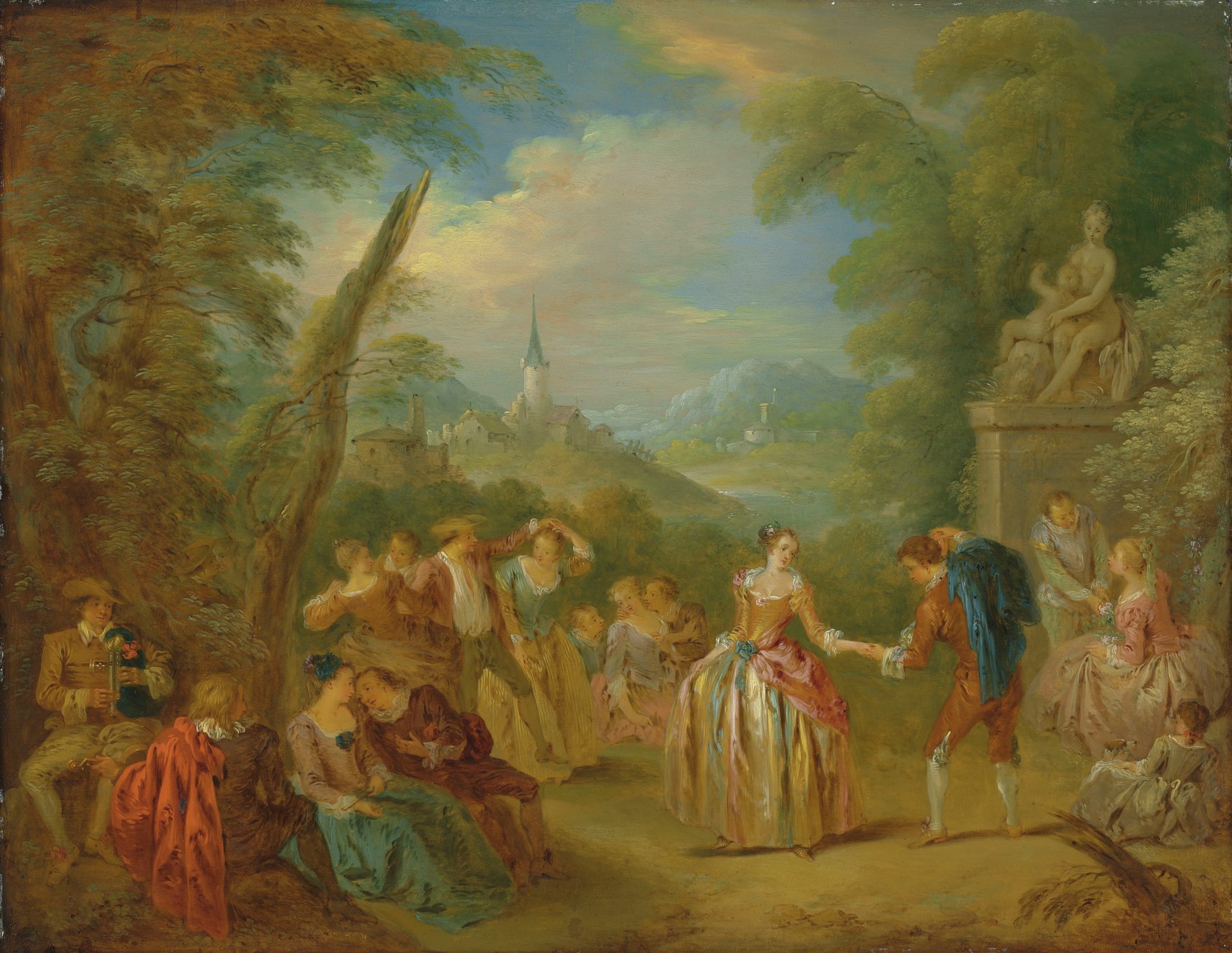 Attributed to Jean-Baptiste Pater (Valenciennes 1695-1736 Paris), La ...