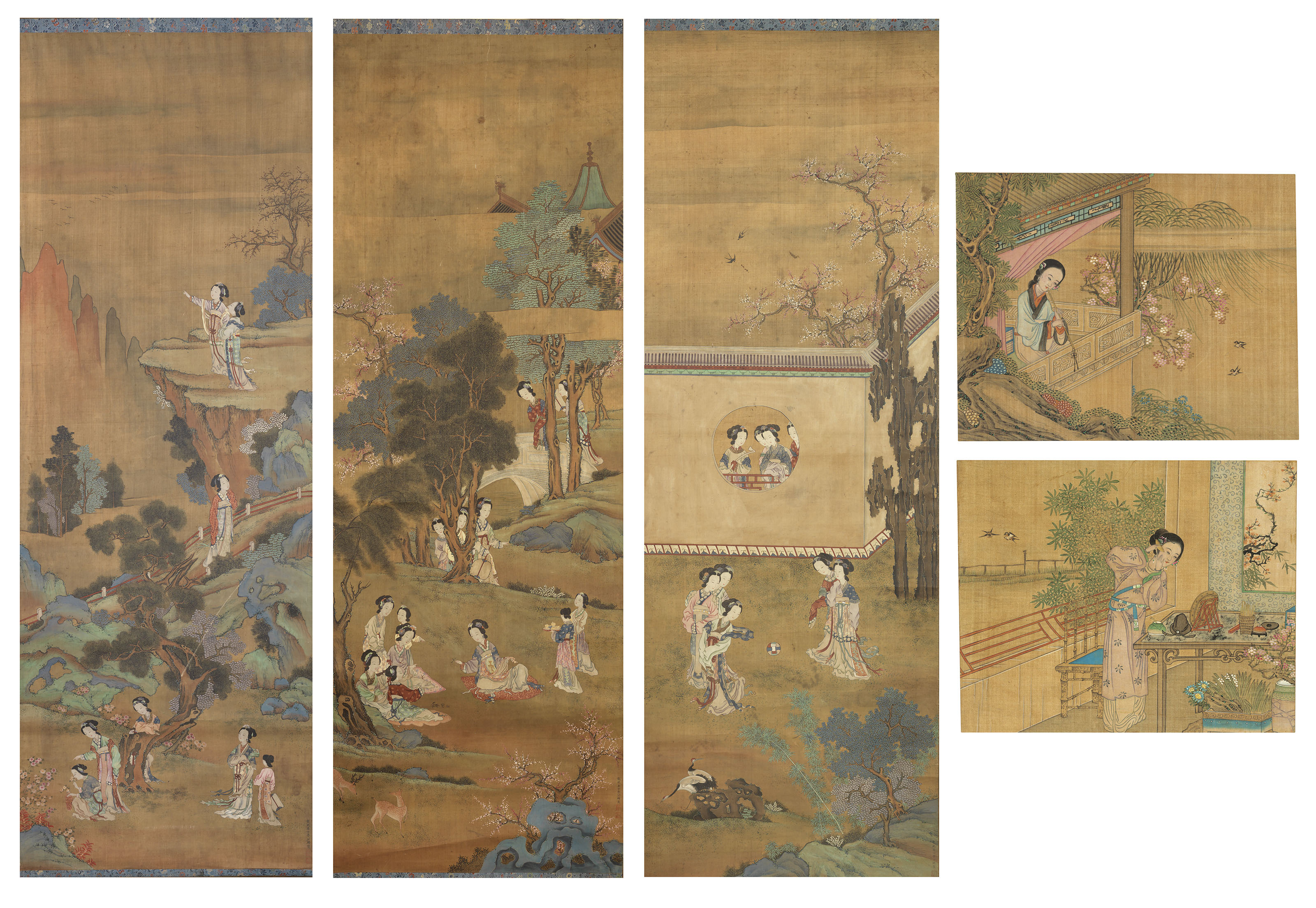 WITH SIGNATURES OF LI GONGLIN AND WANG HUI (19TH-20TH CENTURY)