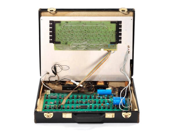 The first Apple computer, Steven Jobs & Stephen Wozniak. 1976 | Christie’s