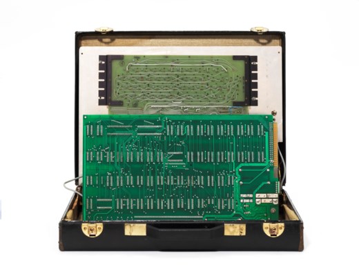 The first Apple computer, Steven Jobs & Stephen Wozniak. 1976 | Christie’s