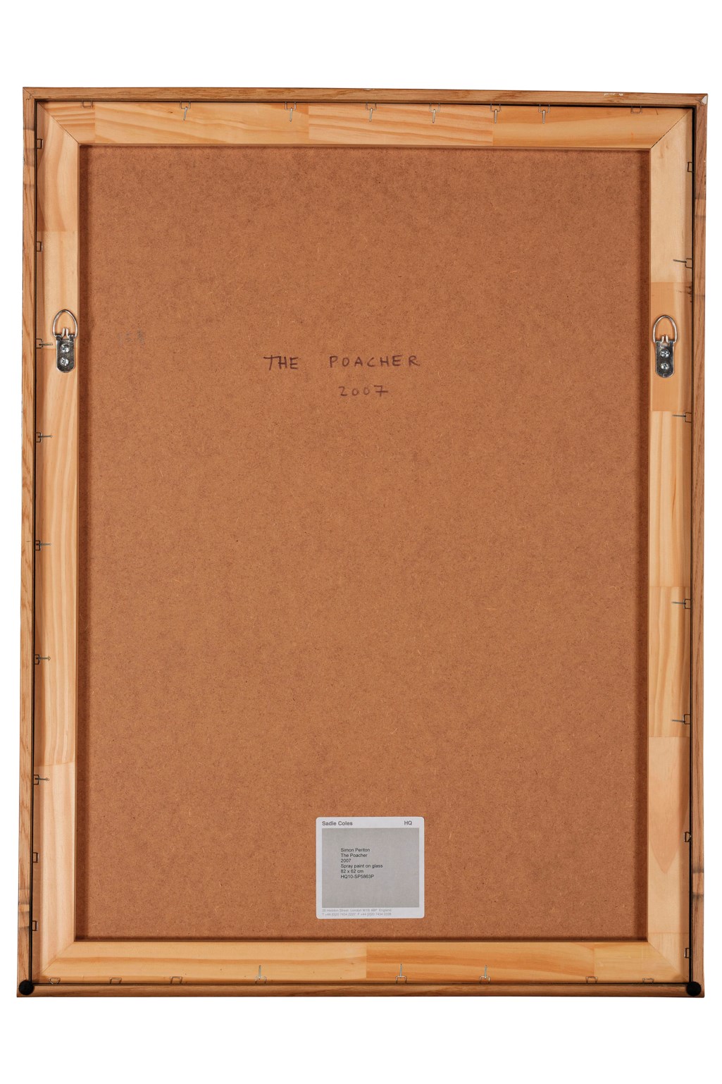 Simon Periton (b. 1964), The Poacher | Christie’s