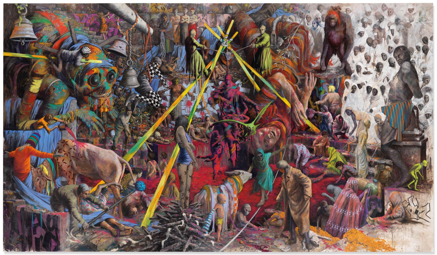Jonas Burgert (b. 1969), Suchtpuls / Addicted to Pulse | Christie's
