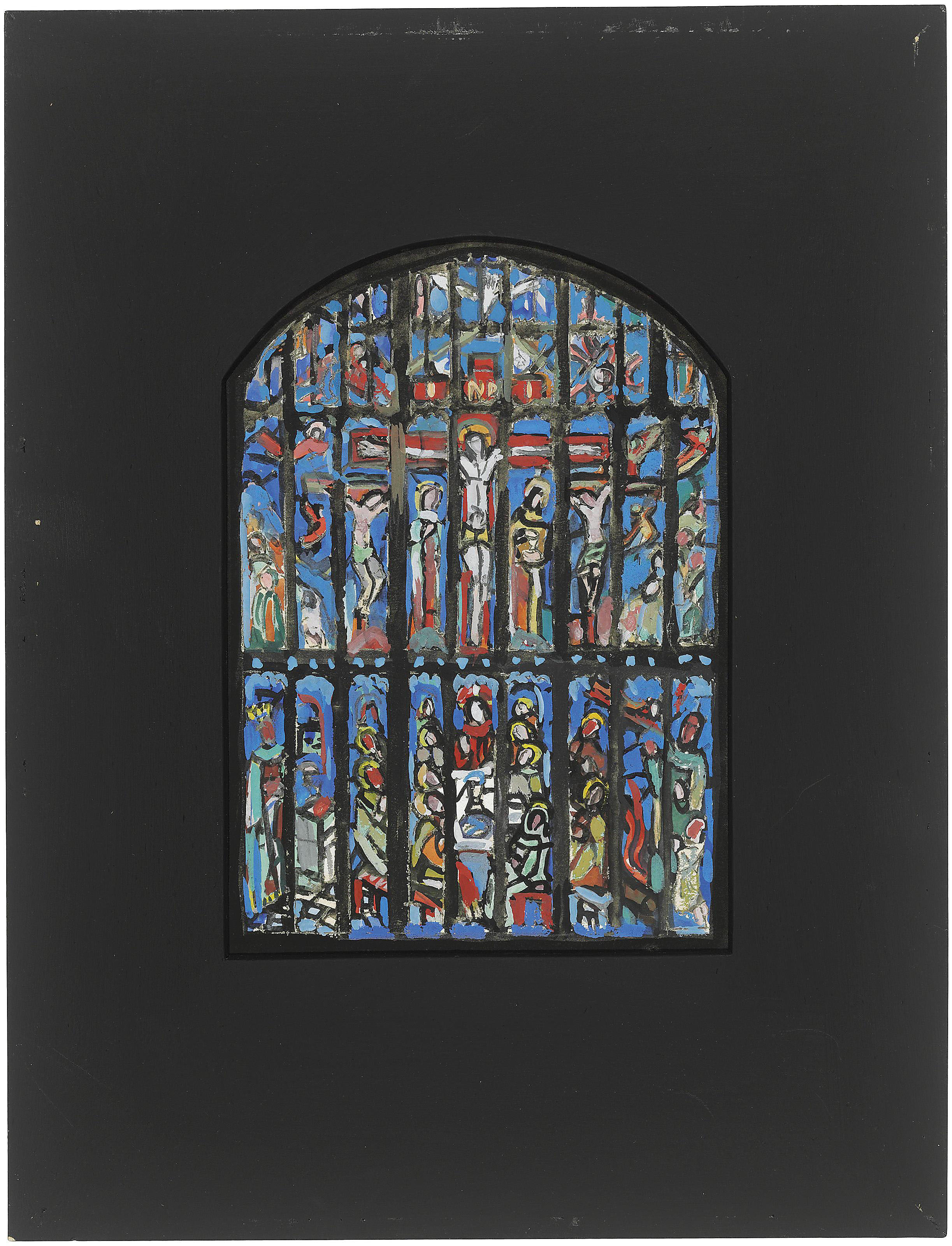 Evie Sydney Hone (Dublin 1894-1955), Study for the east window, Eton ...