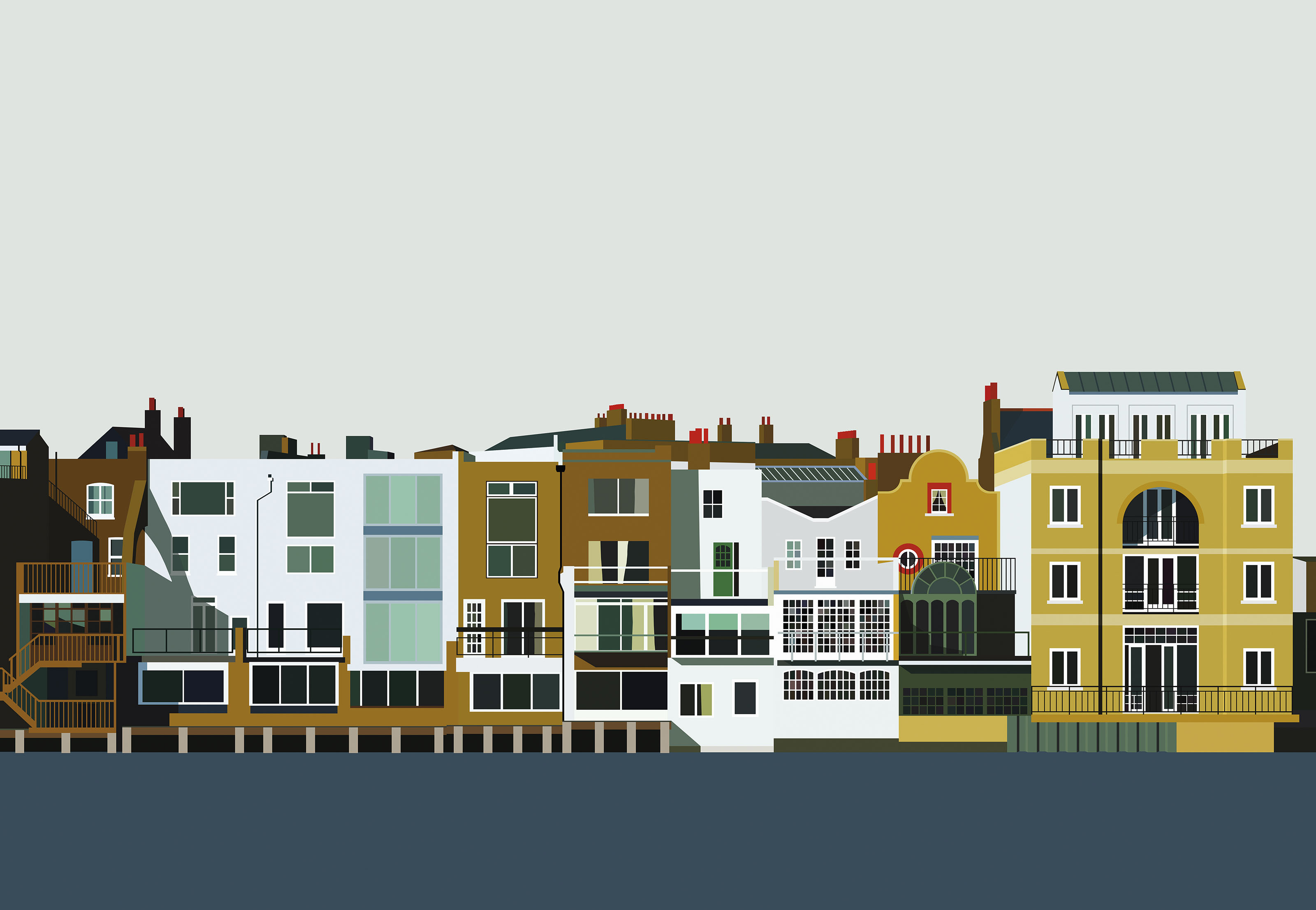 Matthew Lindop, Narrow Street | Christie’s