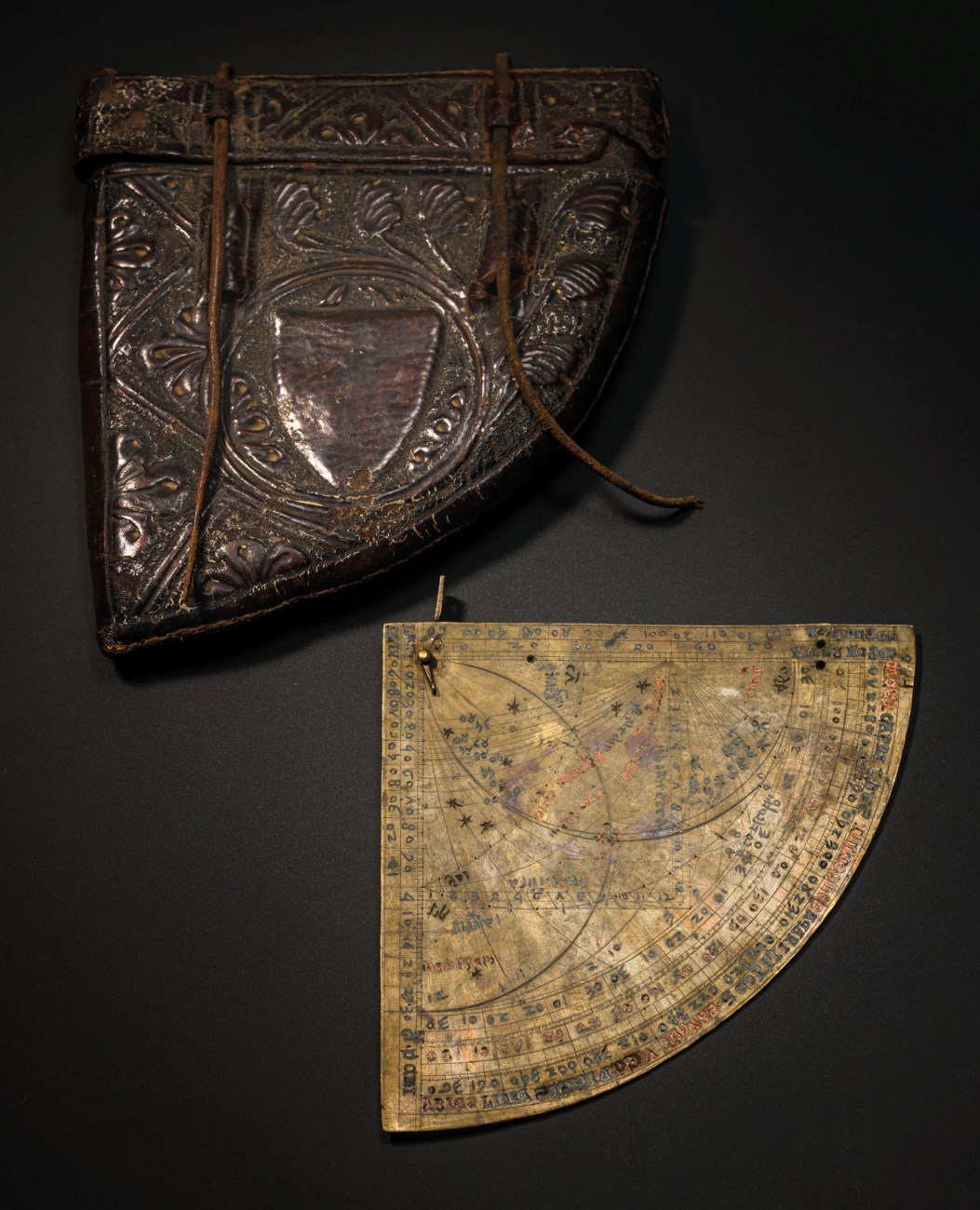 A HIGHLY IMPORTANT MEDIEVAL ASTROLABE QUADRANT, PROBABLY SOUTHERN ...