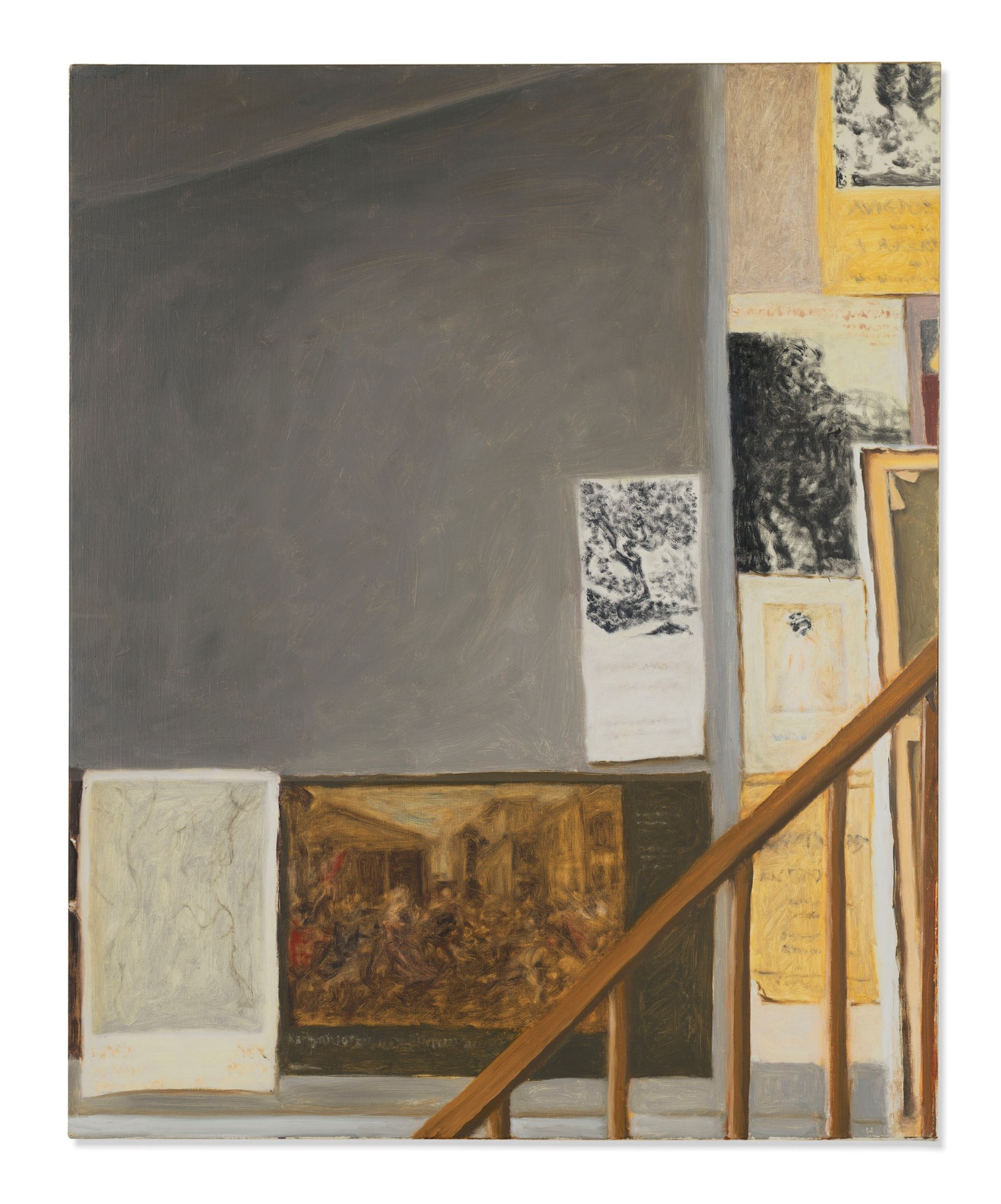 Avigdor Arikha (1929-2010), Studio Wall | Christie's