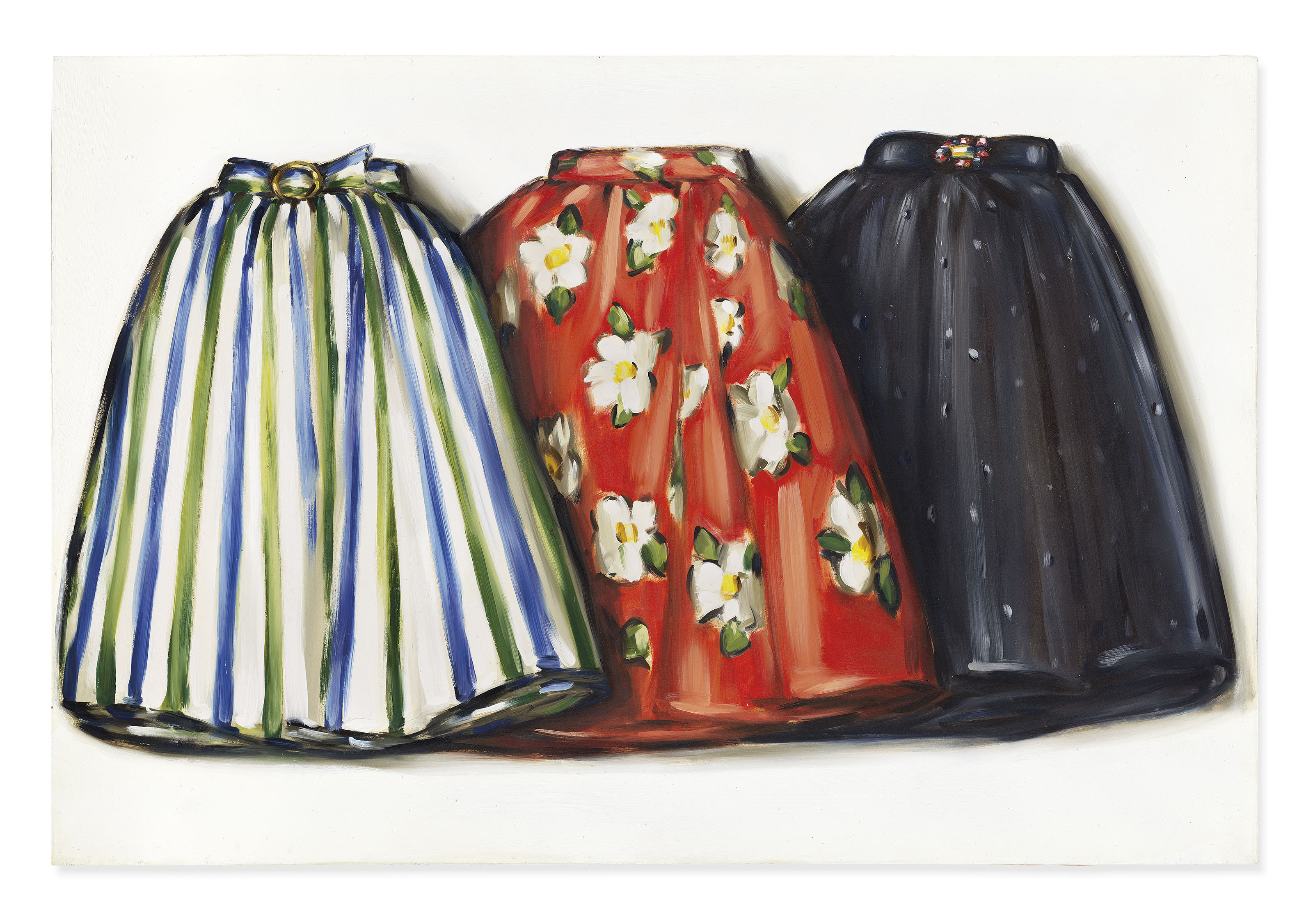 Lisa Milroy (b. 1959) , Three Skirts | Christie's