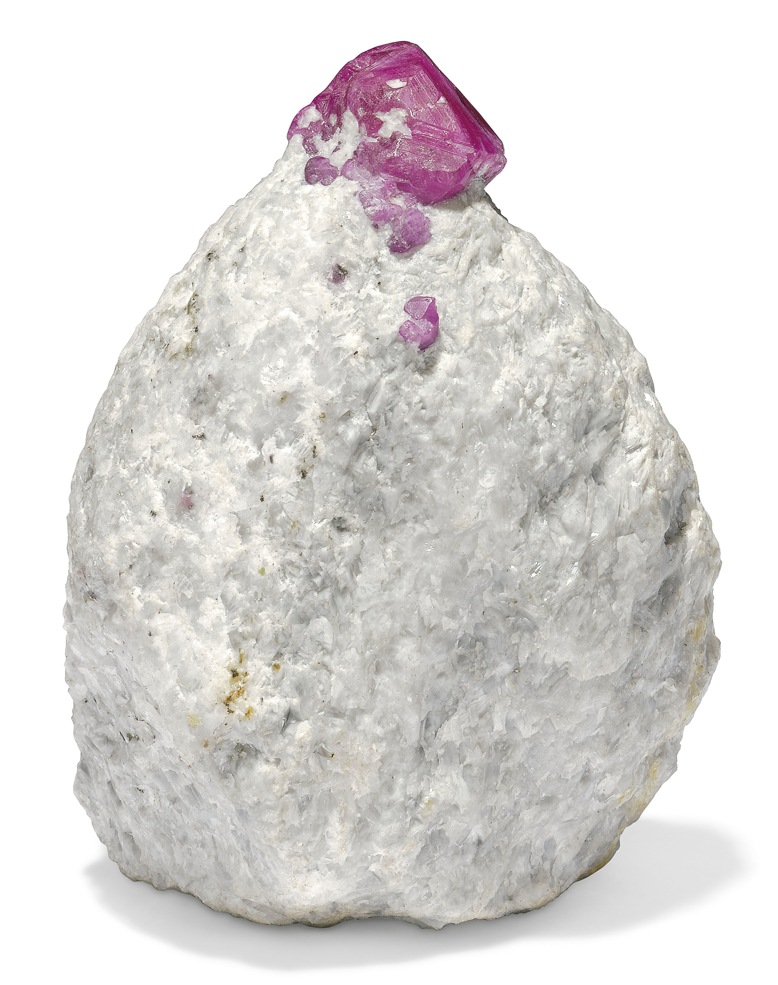 SPECIMEN OF RUBY ON MATRIX