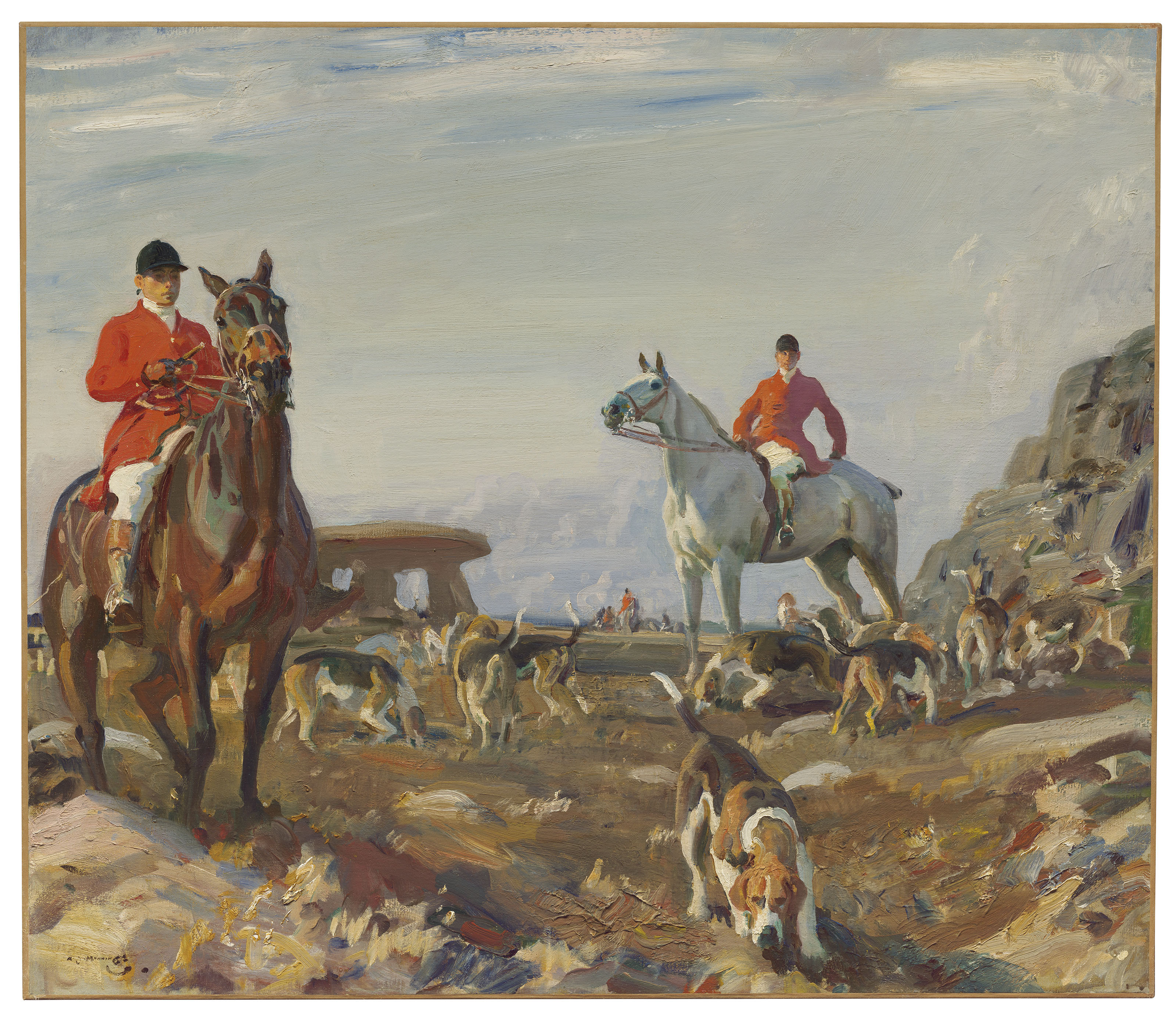 Sir Alfred James Munnings, P.R.A., R.W.S. (1878-1959) - auctions ...