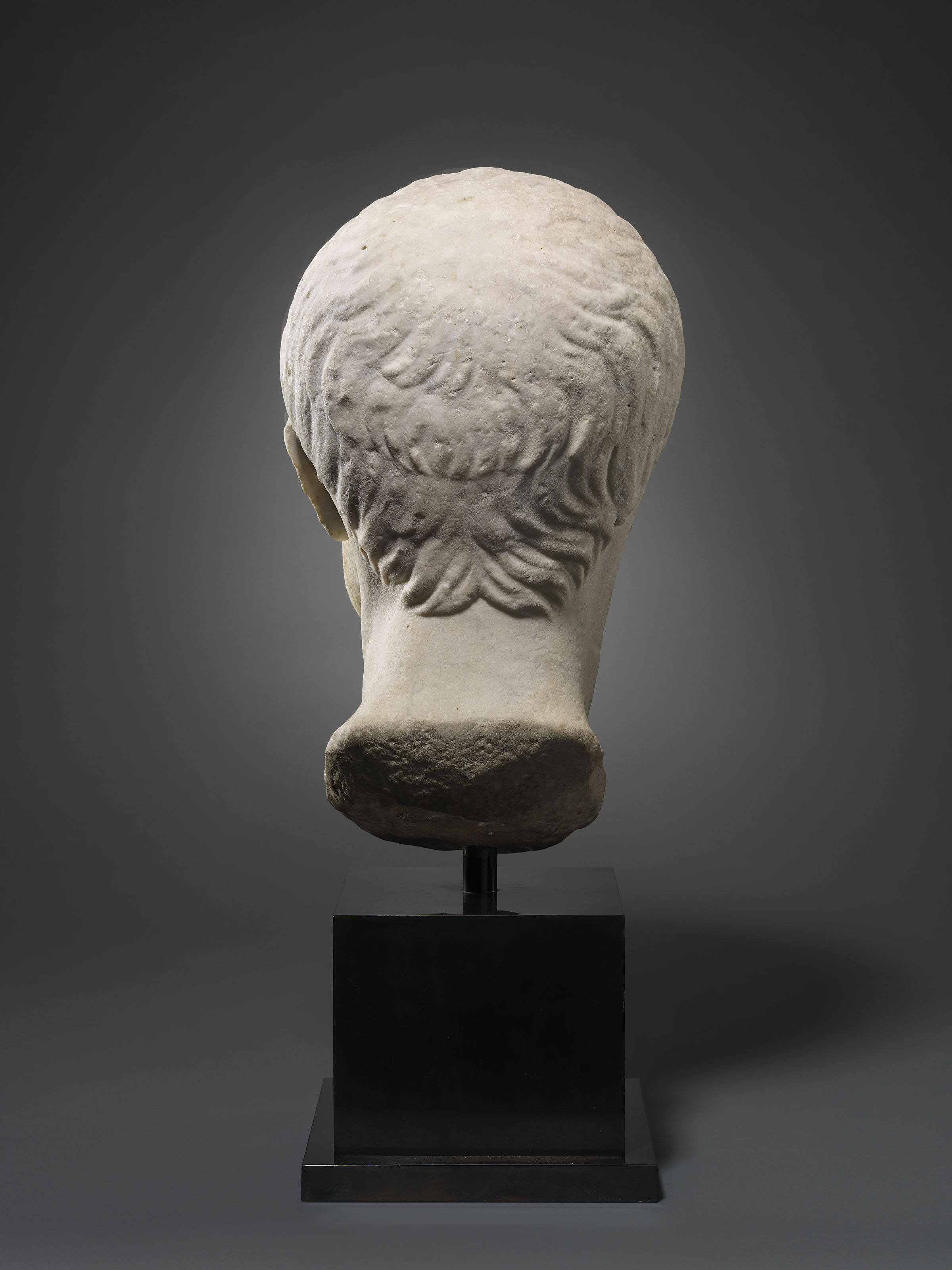 Julius Caesar Statue Head