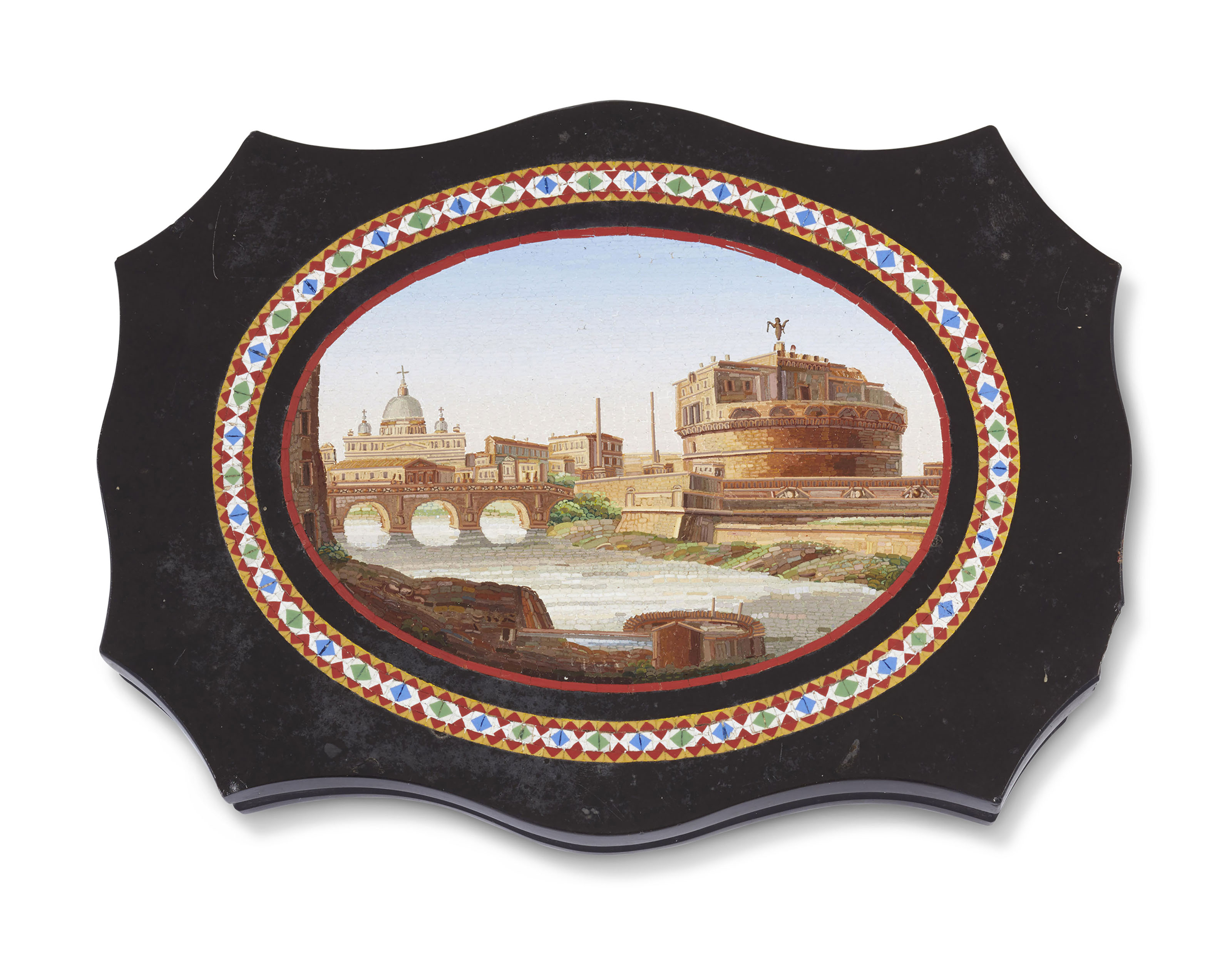 AN ITALIAN MICROMOSAIC PLAQUE, ROME, CIRCA 1850 | Christie’s