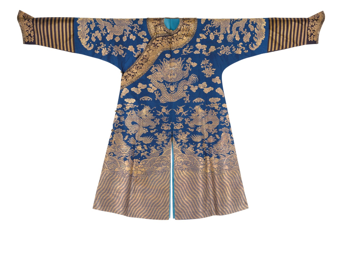 [Howqua (Wu Bingjian) (1769-1843)], Howqua's Dragon Robe ('long pao ...