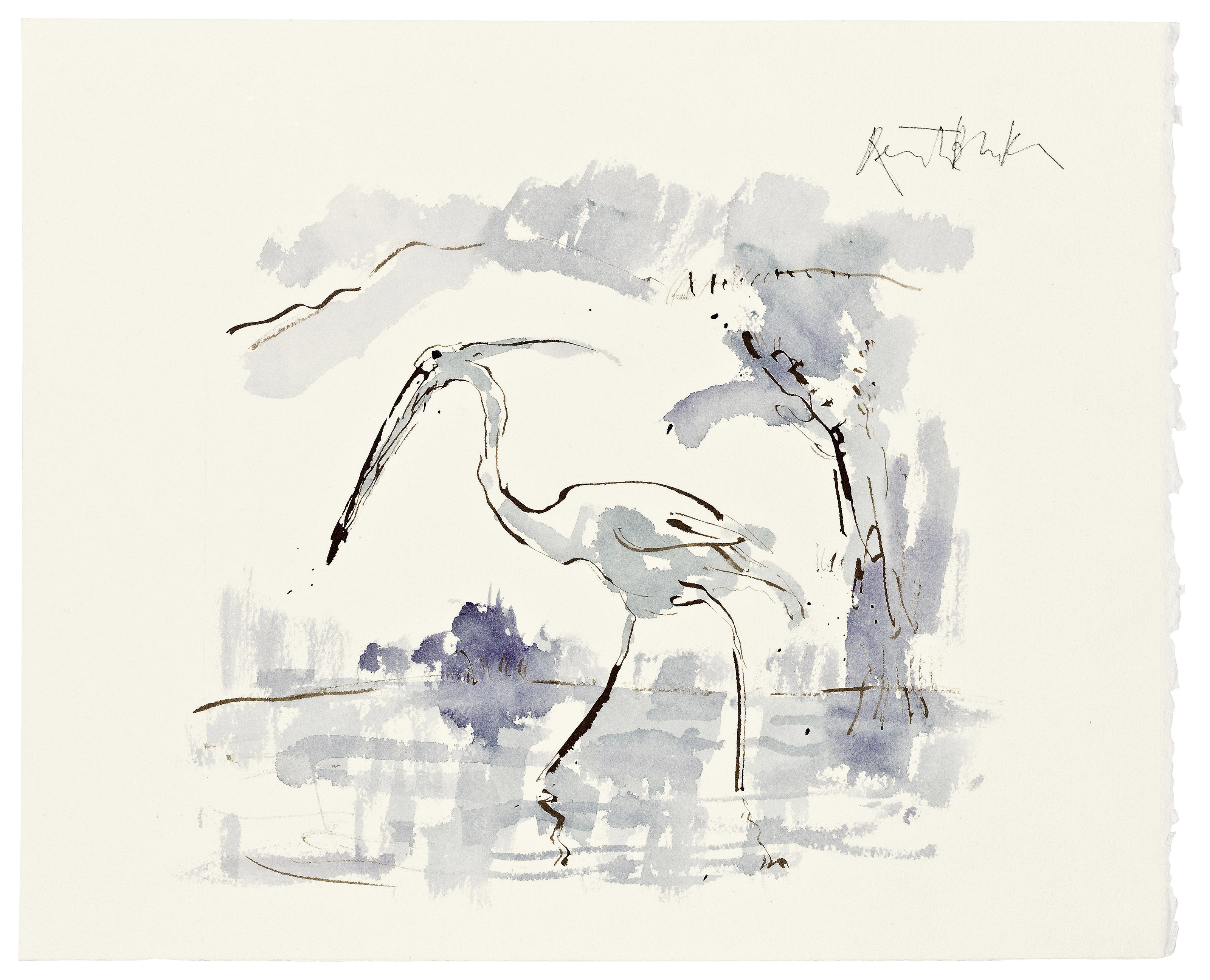 Quentin Blake (b.1932), Bird #3 | Christie’s