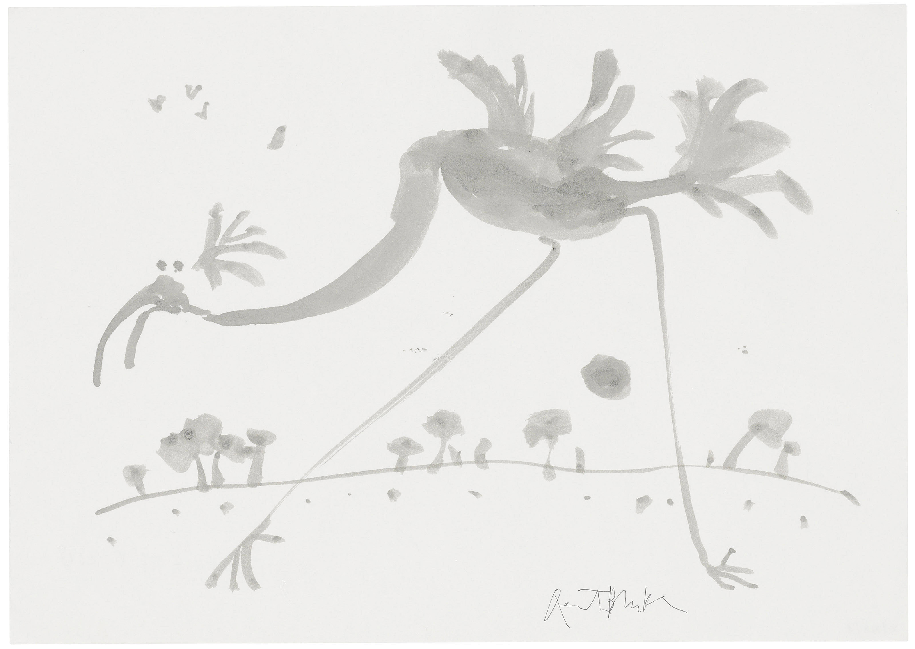 Quentin Blake (b.1932), Unlikely decorative birds #3 | Christie’s