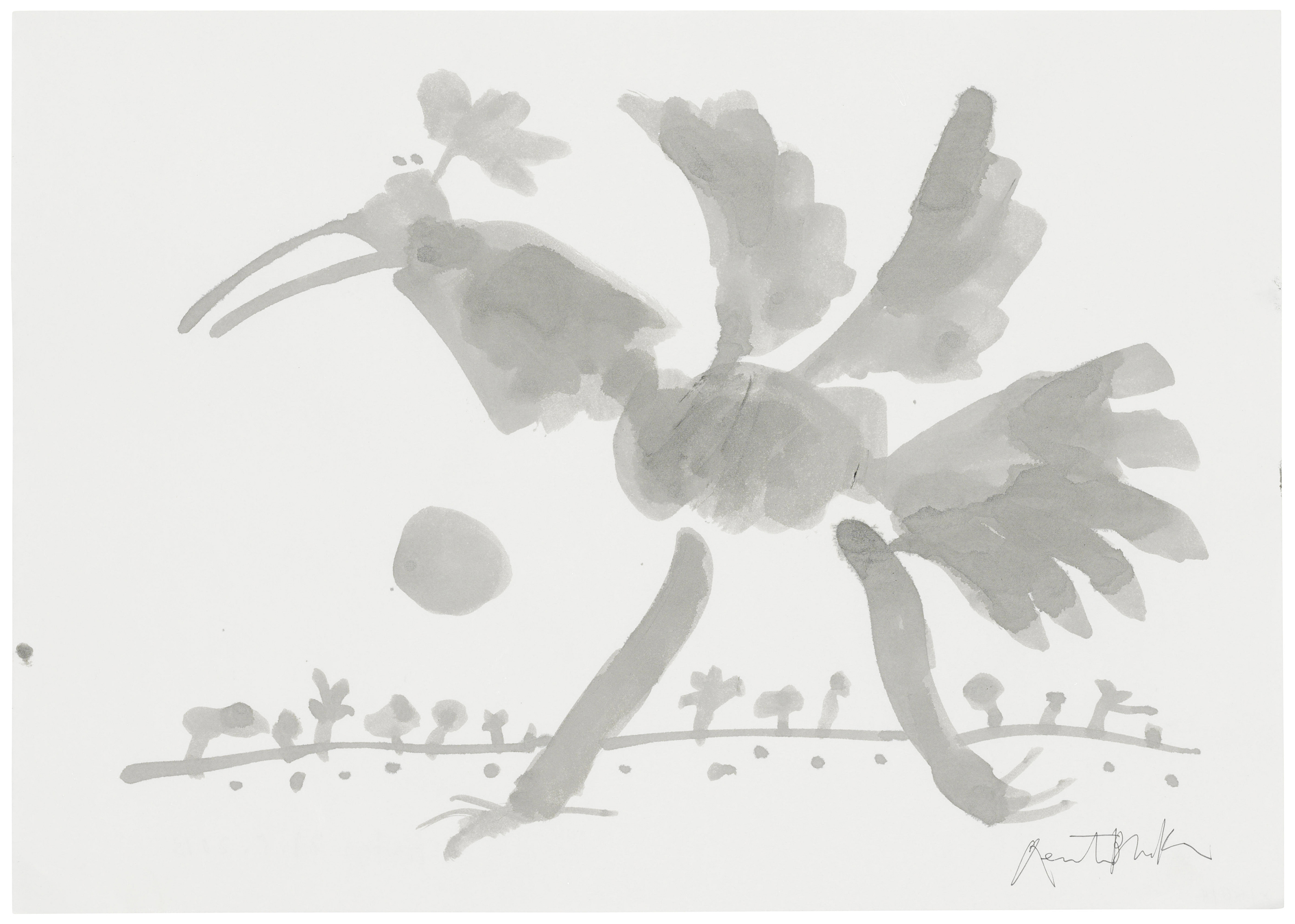 Quentin Blake (b.1932), Unlikely decorative birds #4 | Christie’s