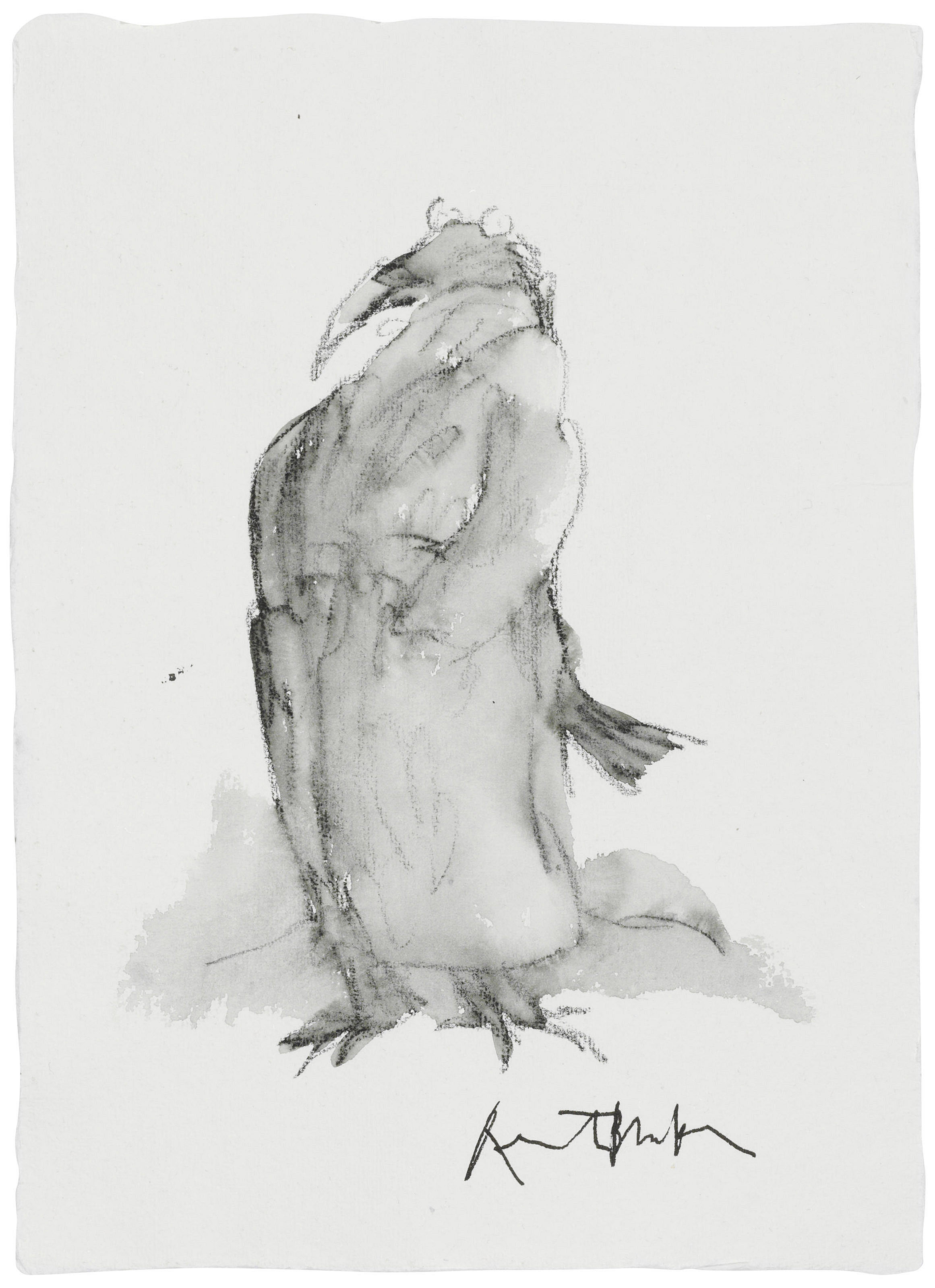 Quentin Blake (b.1932), Birds as people #3 | Christie’s