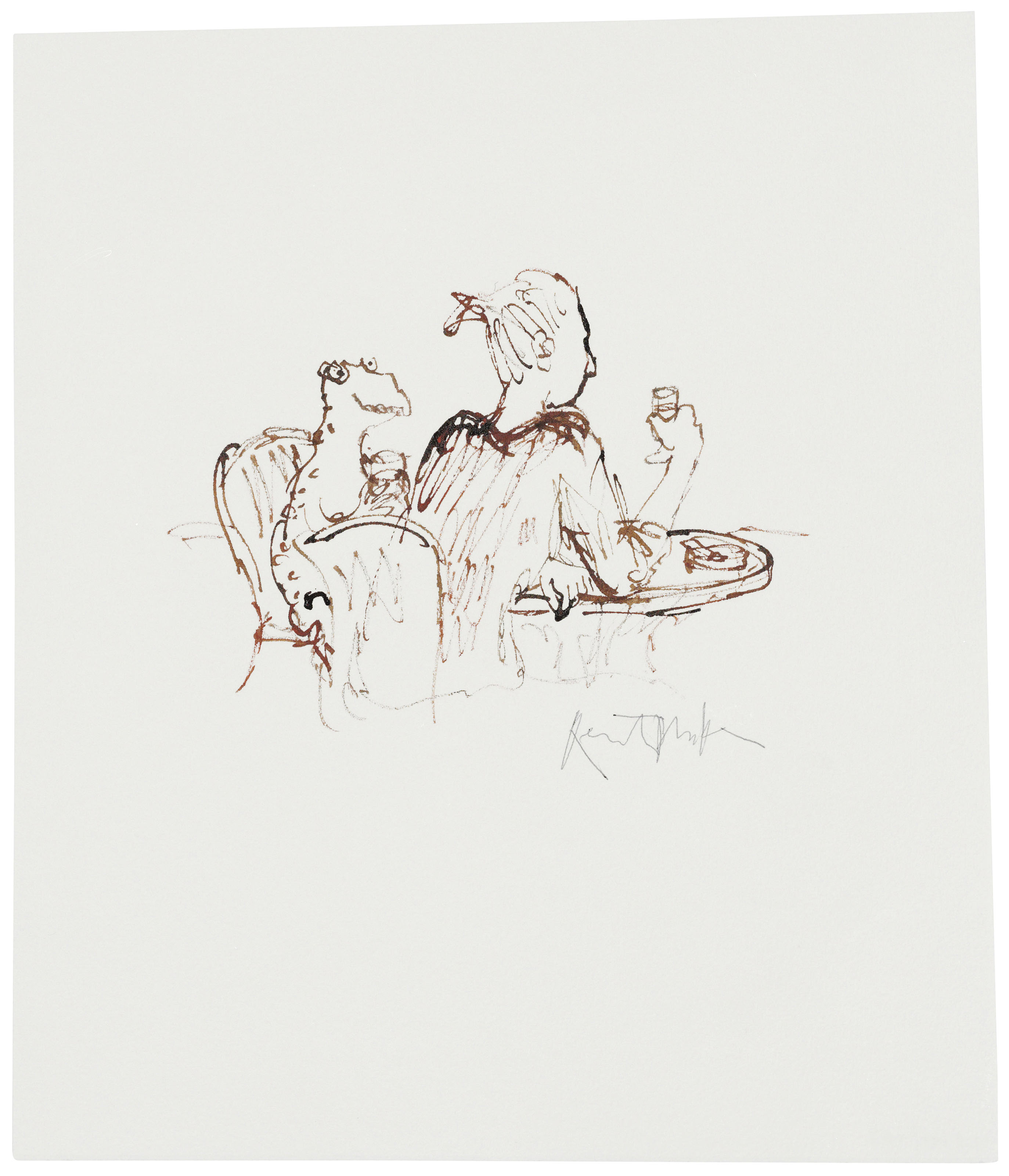 Quentin Blake (b.1932), Women & Strange Creatures #107 | Christie’s