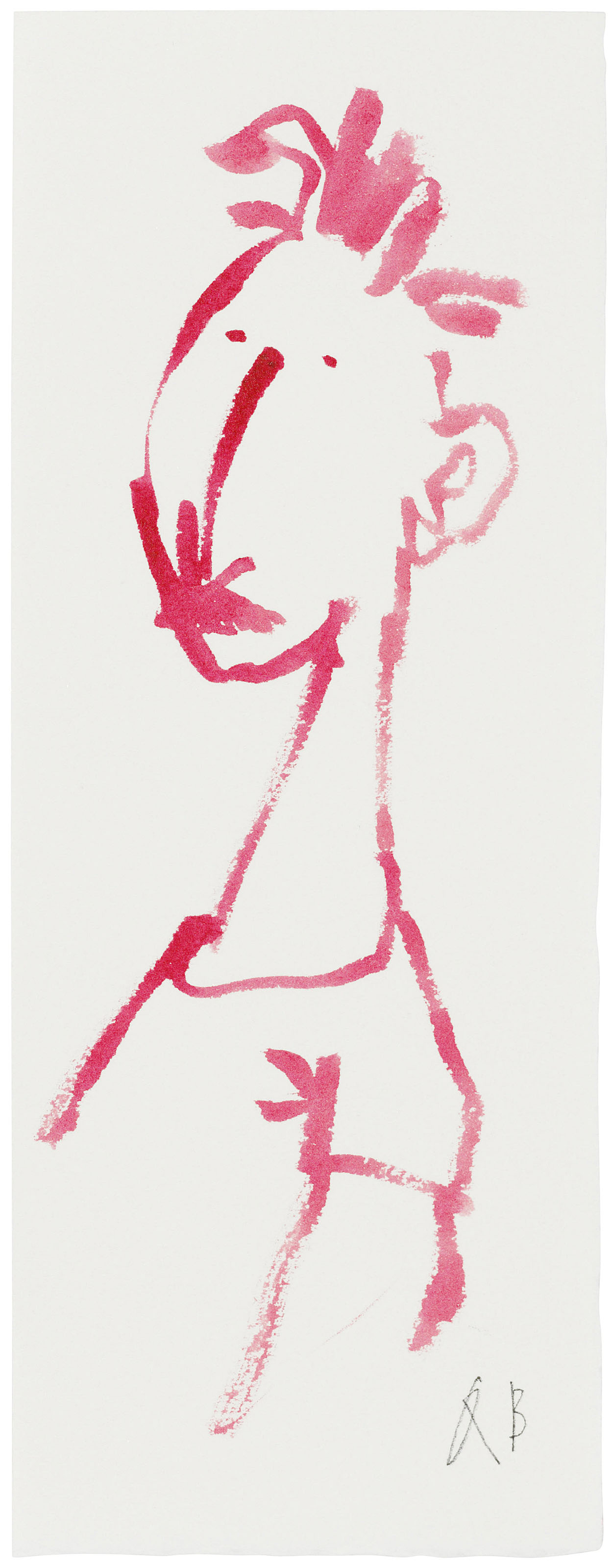 Quentin Blake (b.1932), Red-marker man | Christie’s