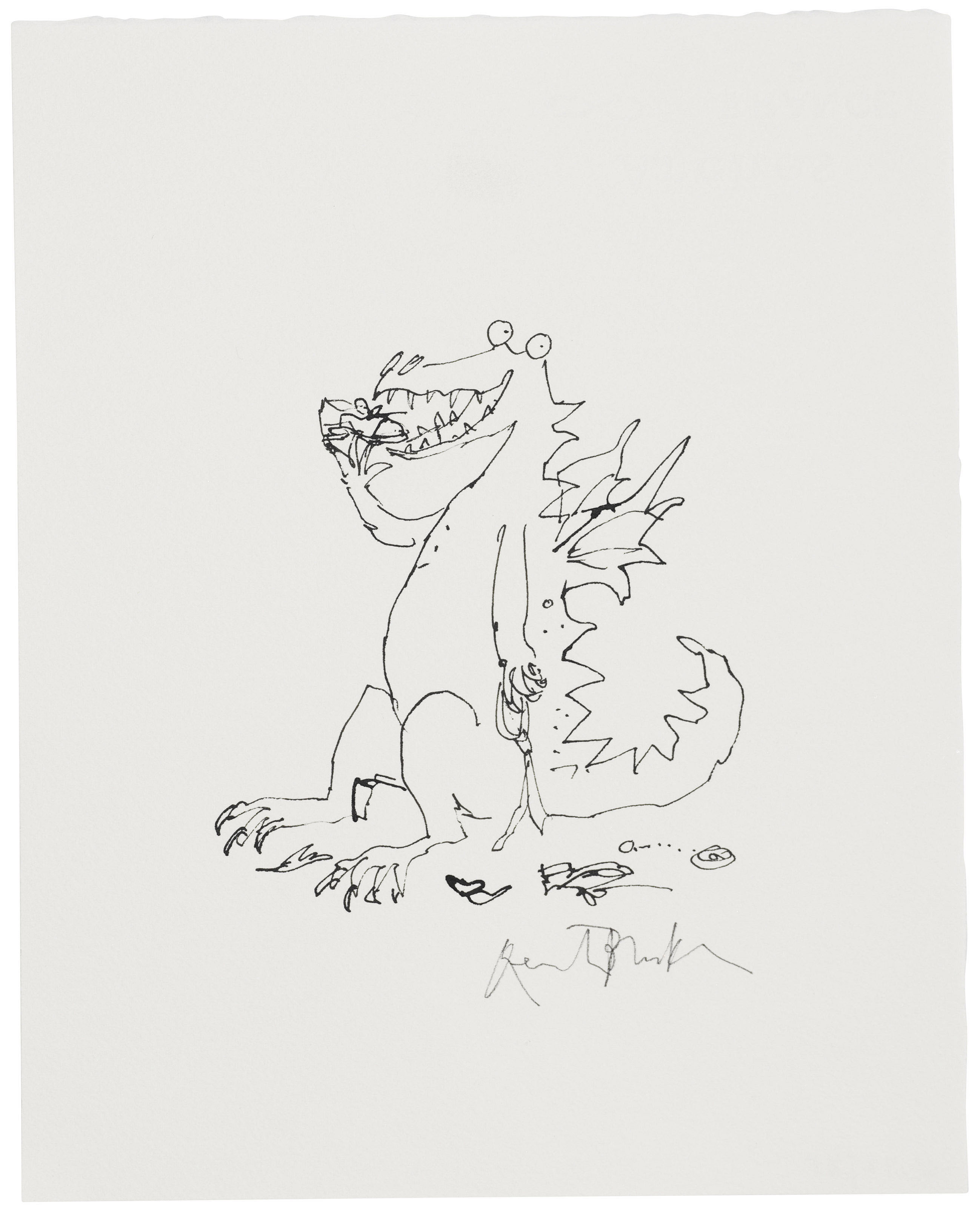 Quentin Blake (b.1932), Shoe | Christie’s