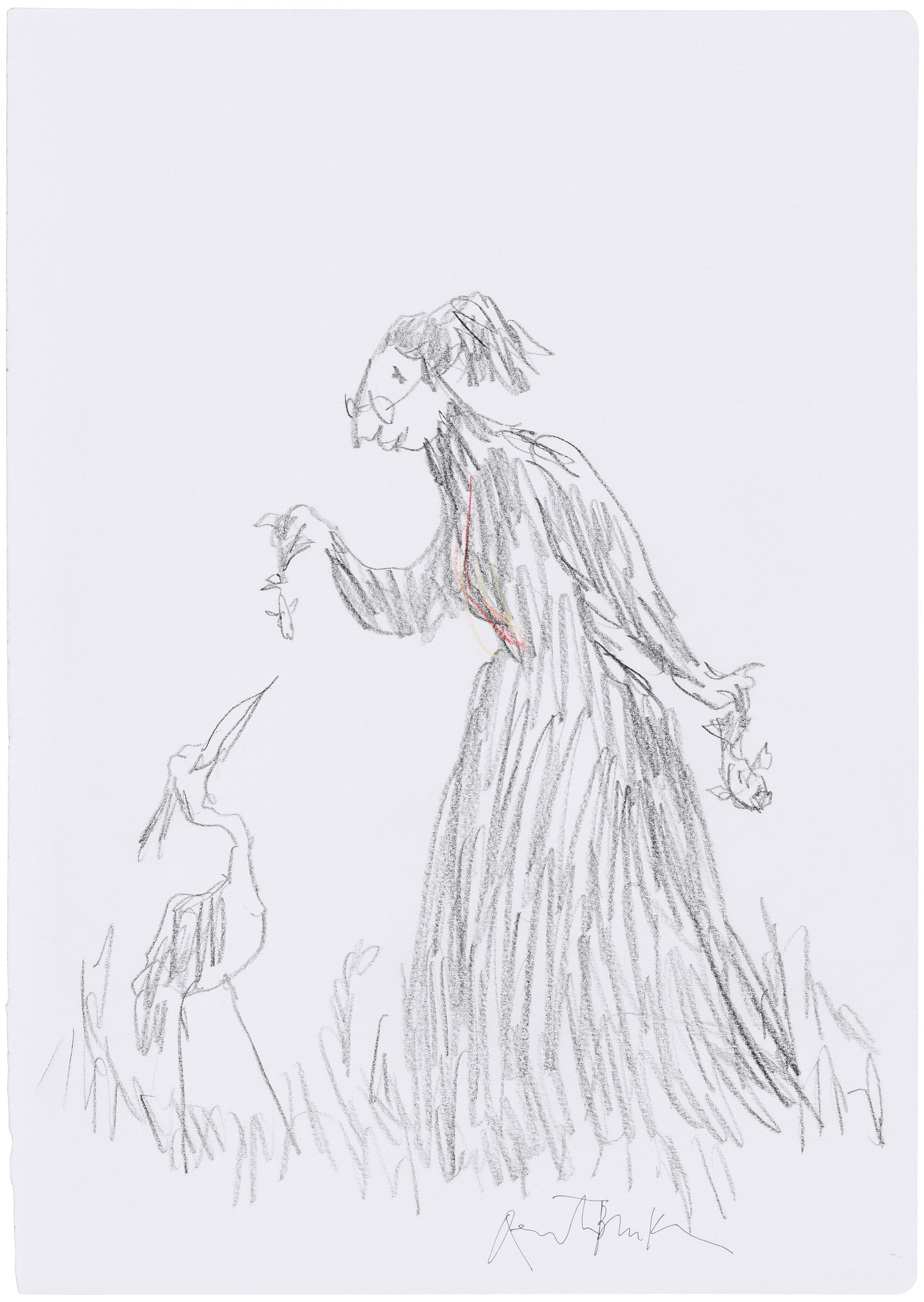 Quentin Blake (b.1932), Each with her Creature #1 | Christie’s