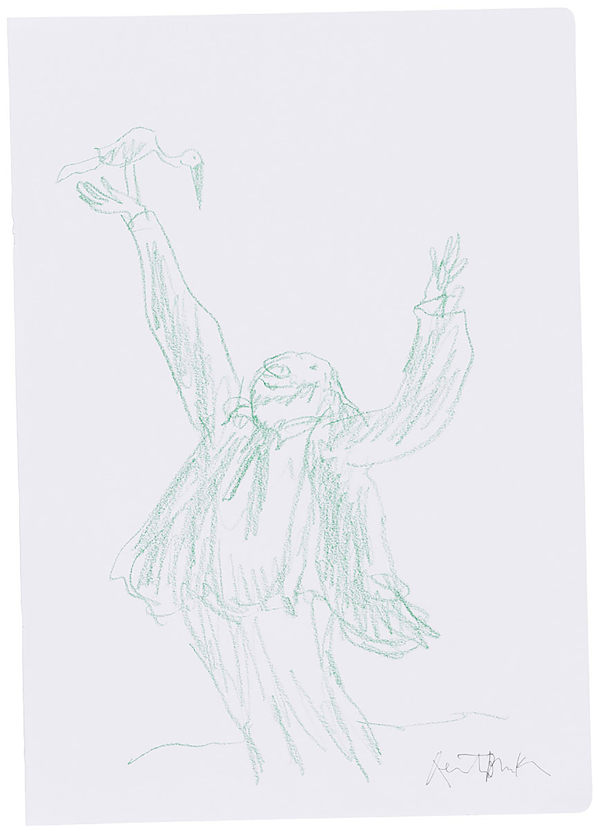 Quentin Blake (b.1932), People & birds #8 | Christie’s