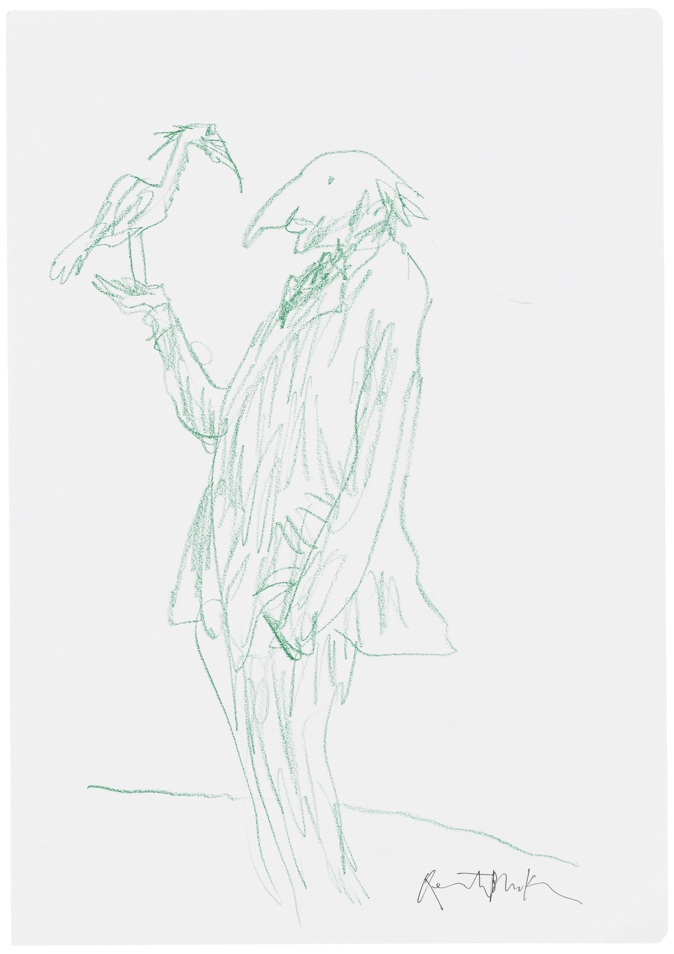 Quentin Blake (b.1932), People & birds #9 | Christie’s