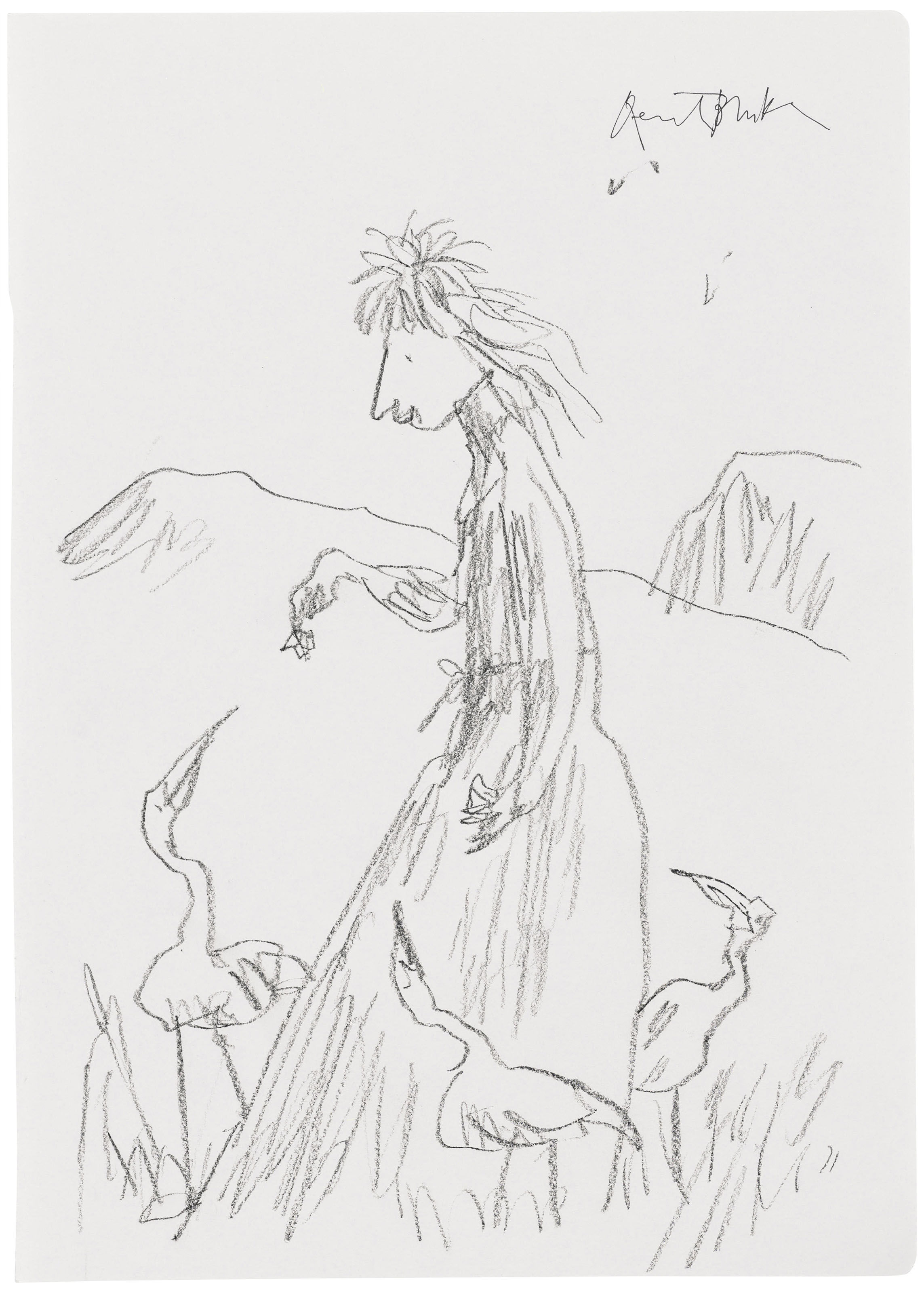 Quentin Blake (b.1932), A mixed bunch #9 | Christie’s