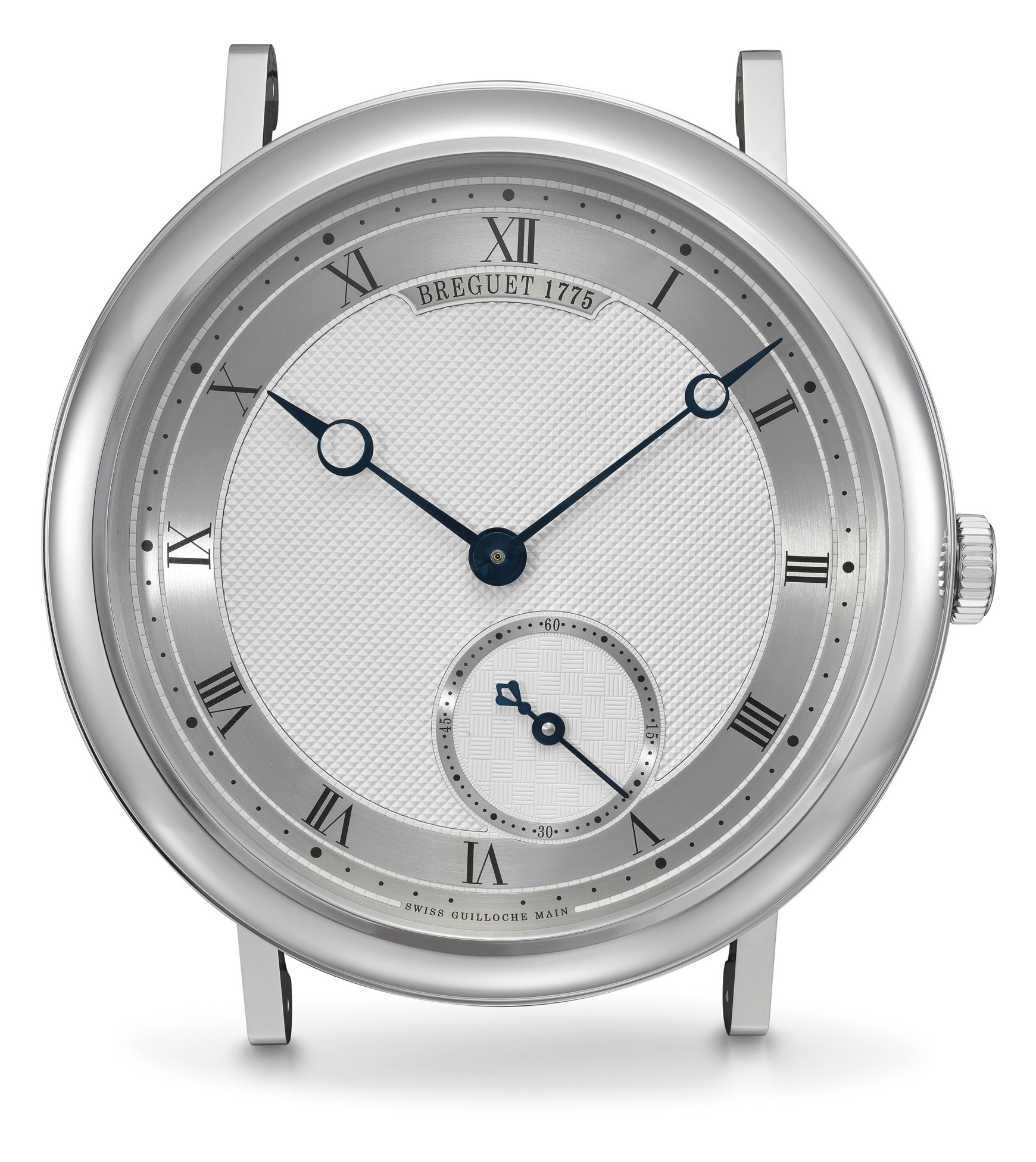 Breguet. An aluminium wall clock, Dial signed Breguet, inside case ...