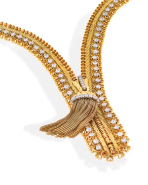 DIAMOND ‘ZIP’ NECKLACE, VAN CLEEF & ARPELS | Christie's