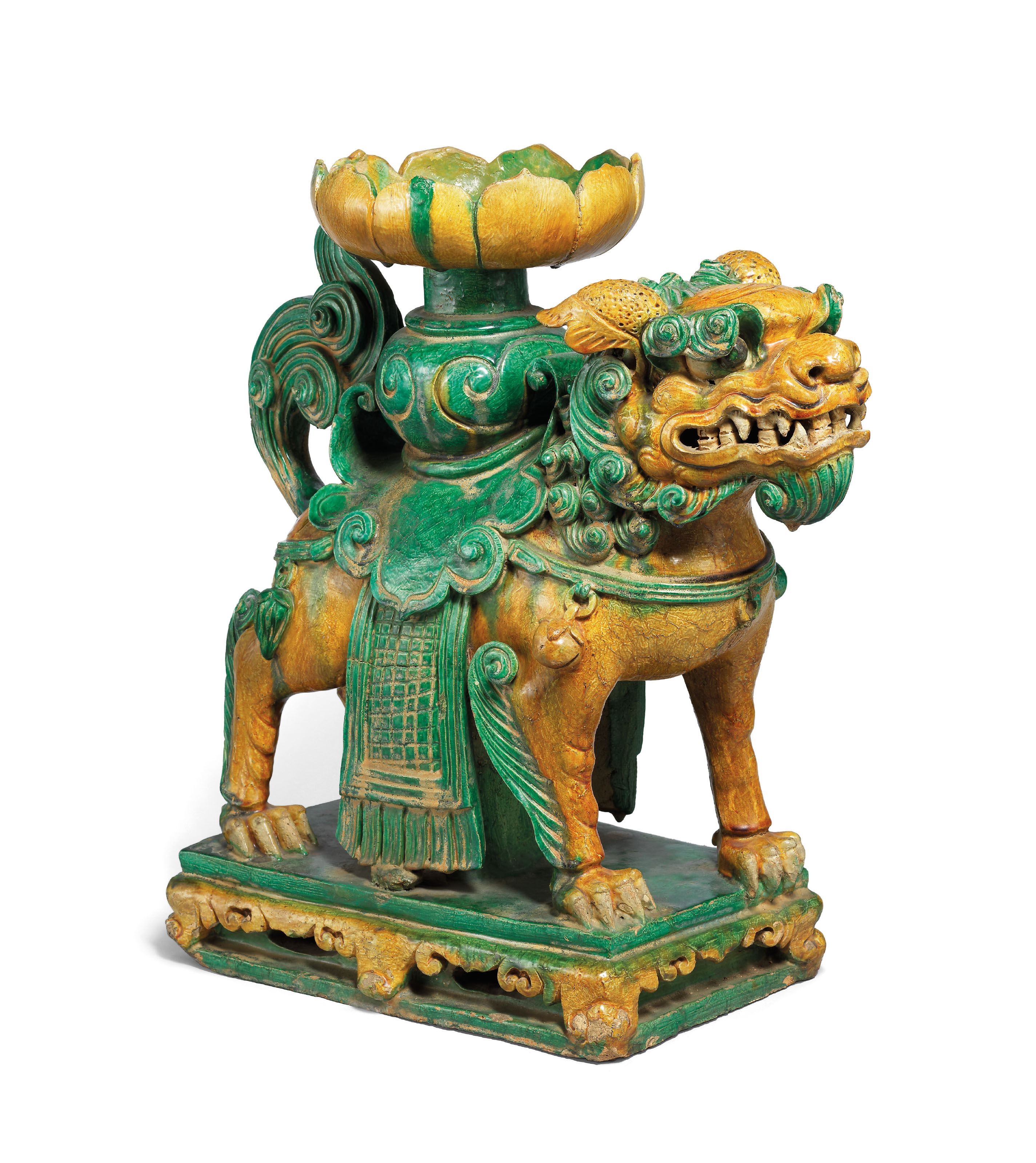 A RARE STRAW-GLAZED MARBLED BOWL, YUAN DYNASTY (1279-1368) | Christie's