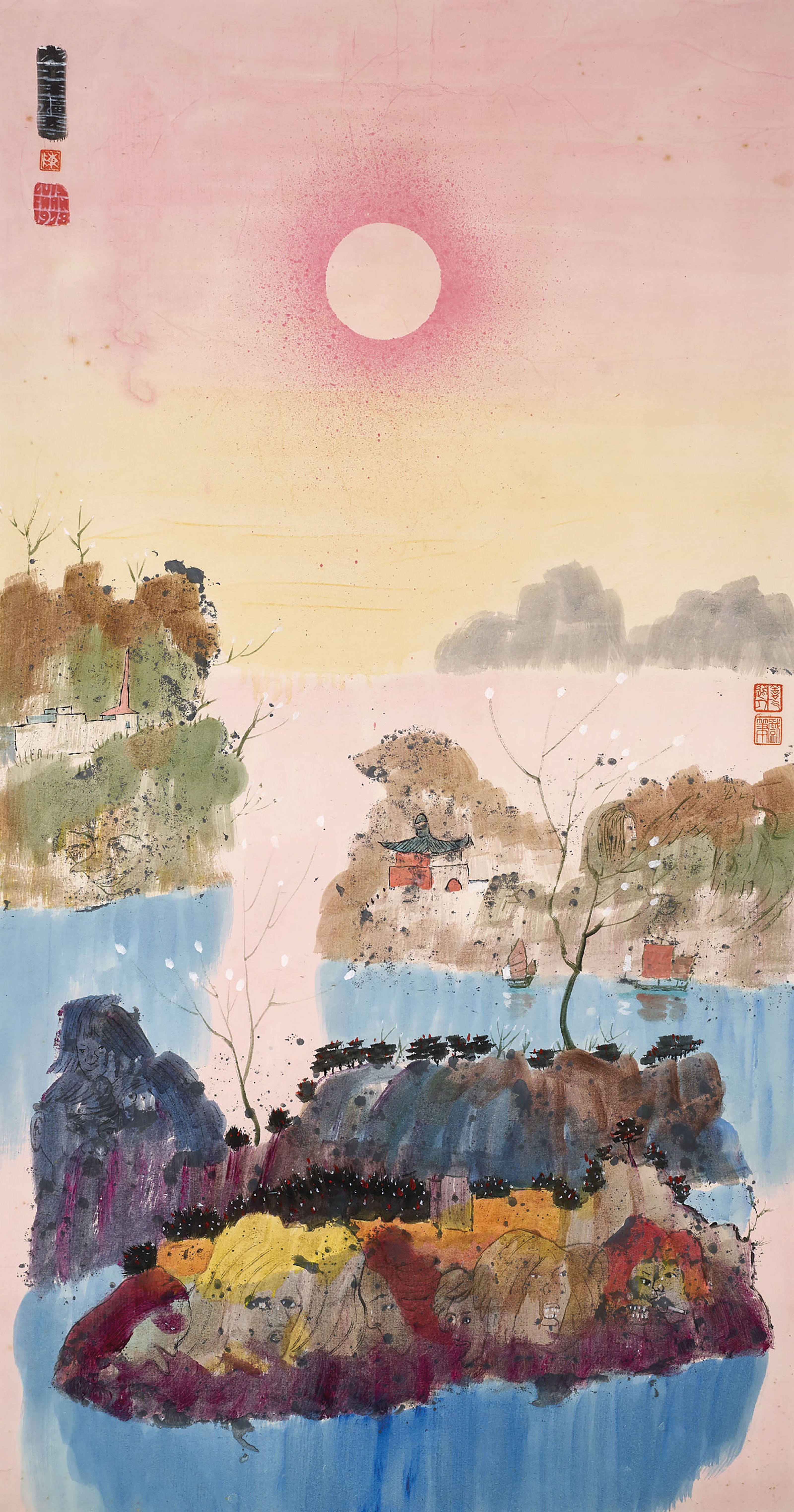 LUIS CHAN (CHEN FUSHAN, 1905-1995) - auctions & price archive