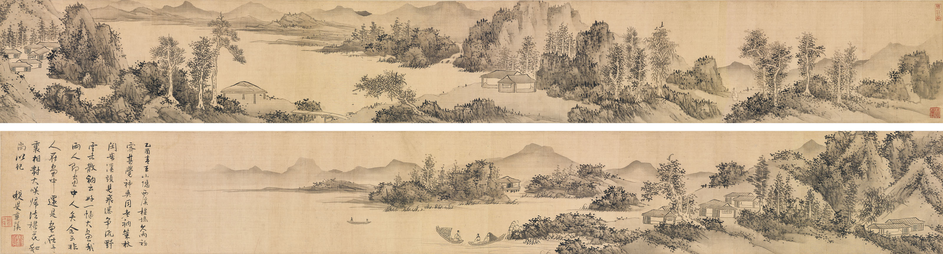 WITH SIGNATURE OF HUANG QUAN (16TH CENTURY), Rabbit Gazing the Moon ...