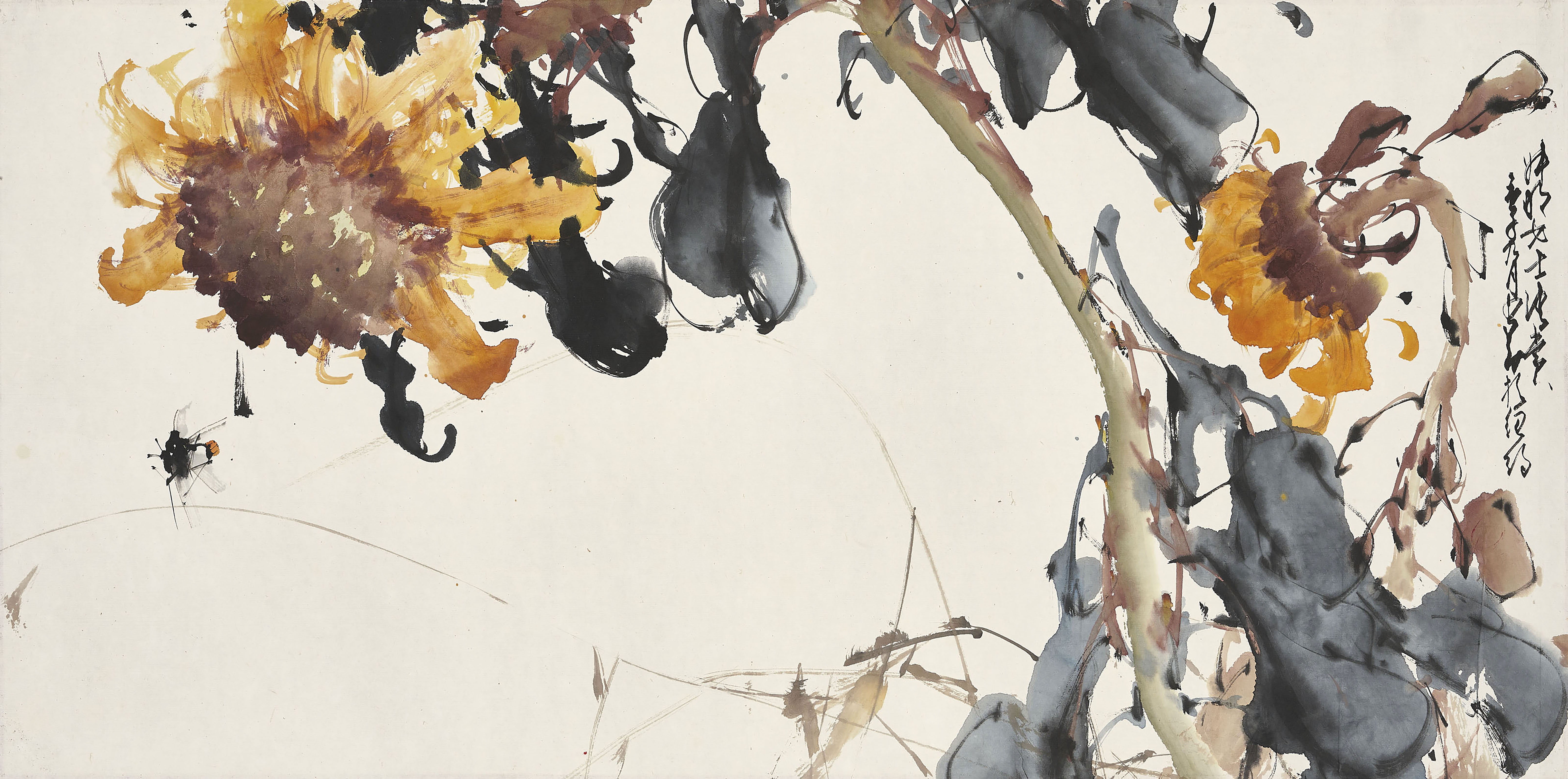 ZHAO SHAO'ANG (1905-1998), Sunflower | Christie’s