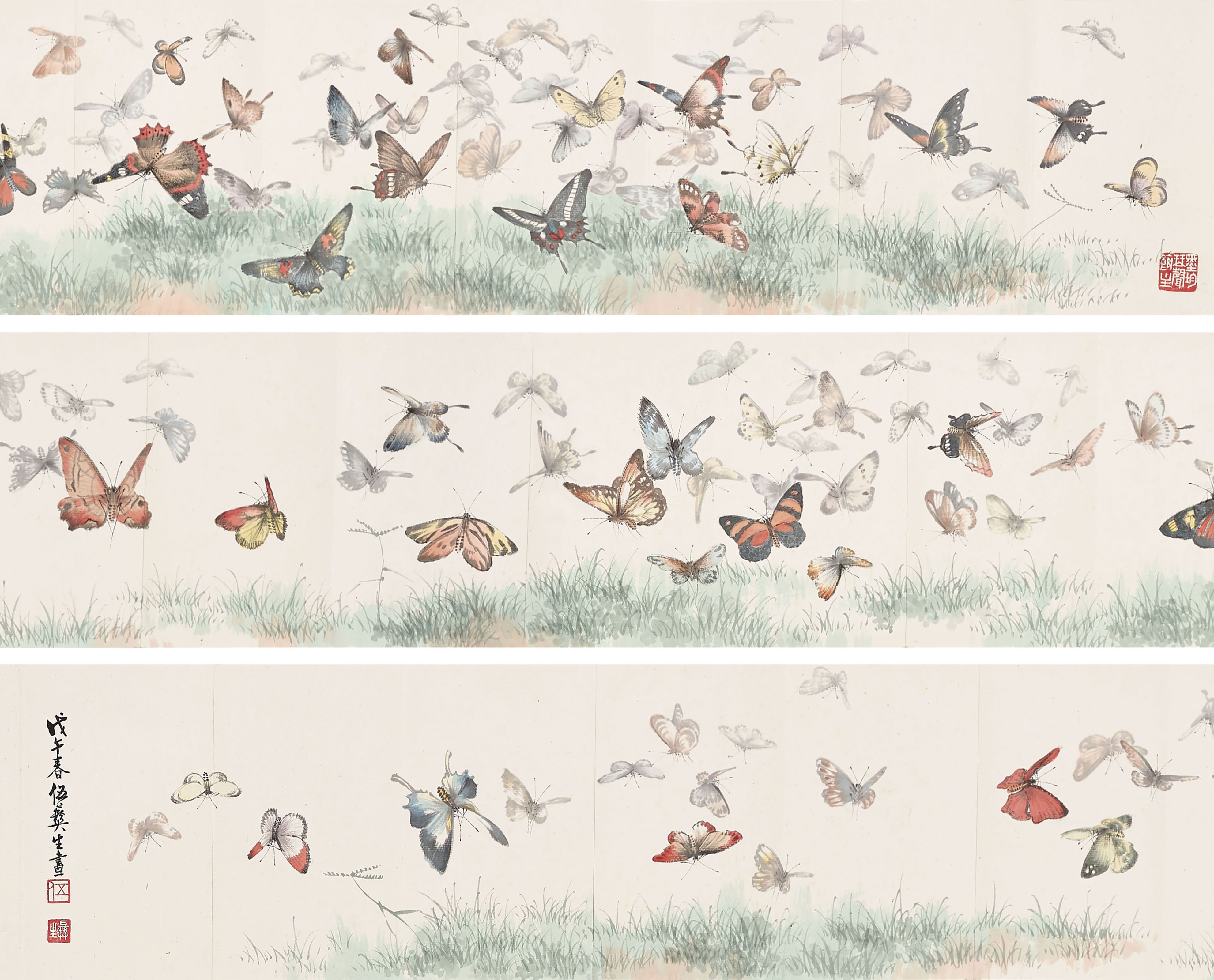 WU YISHENG (1929-2009), Butterflies | Christie’s