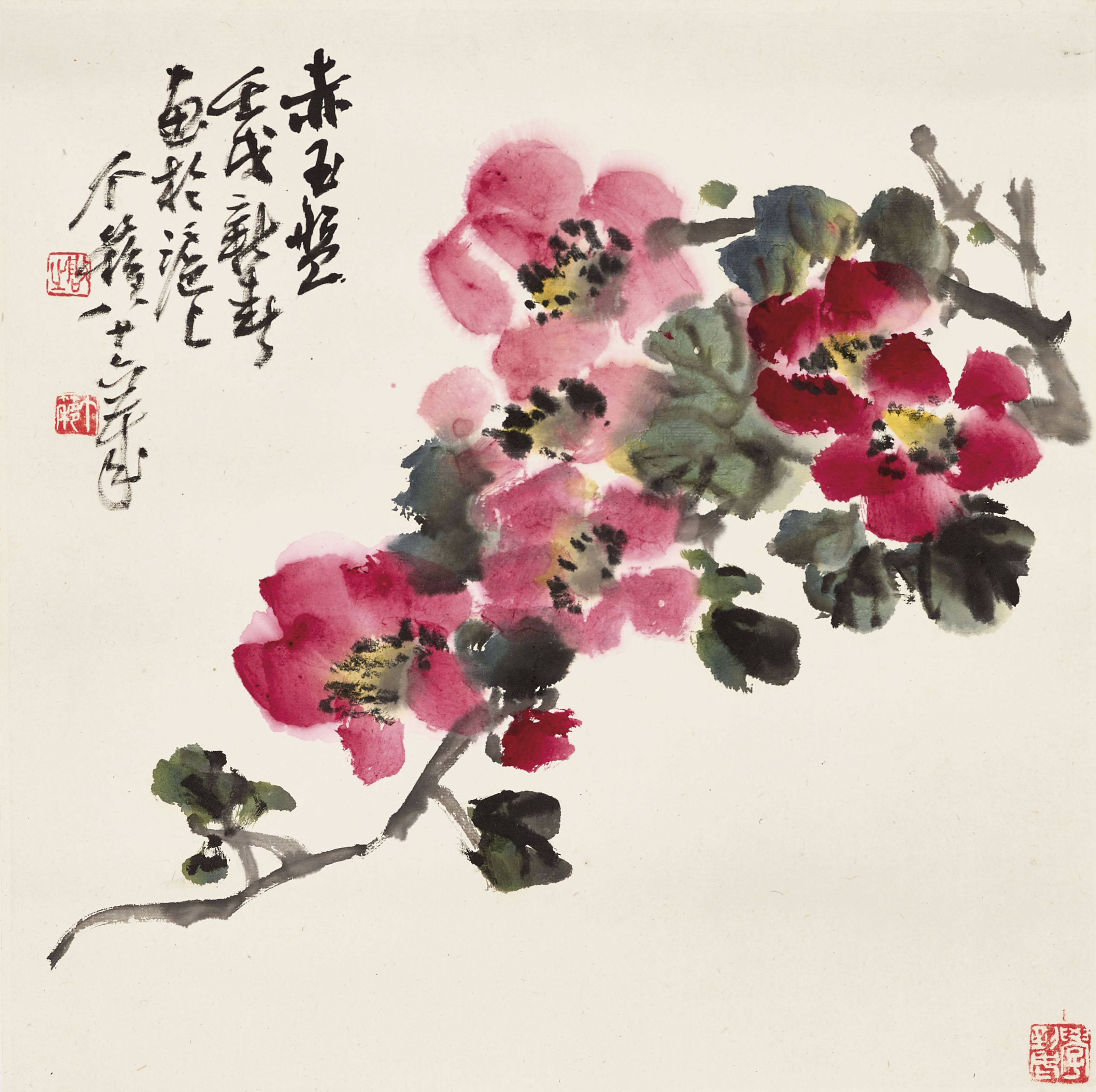 WANG GEYI (1896-1988), Camellia | Christie’s