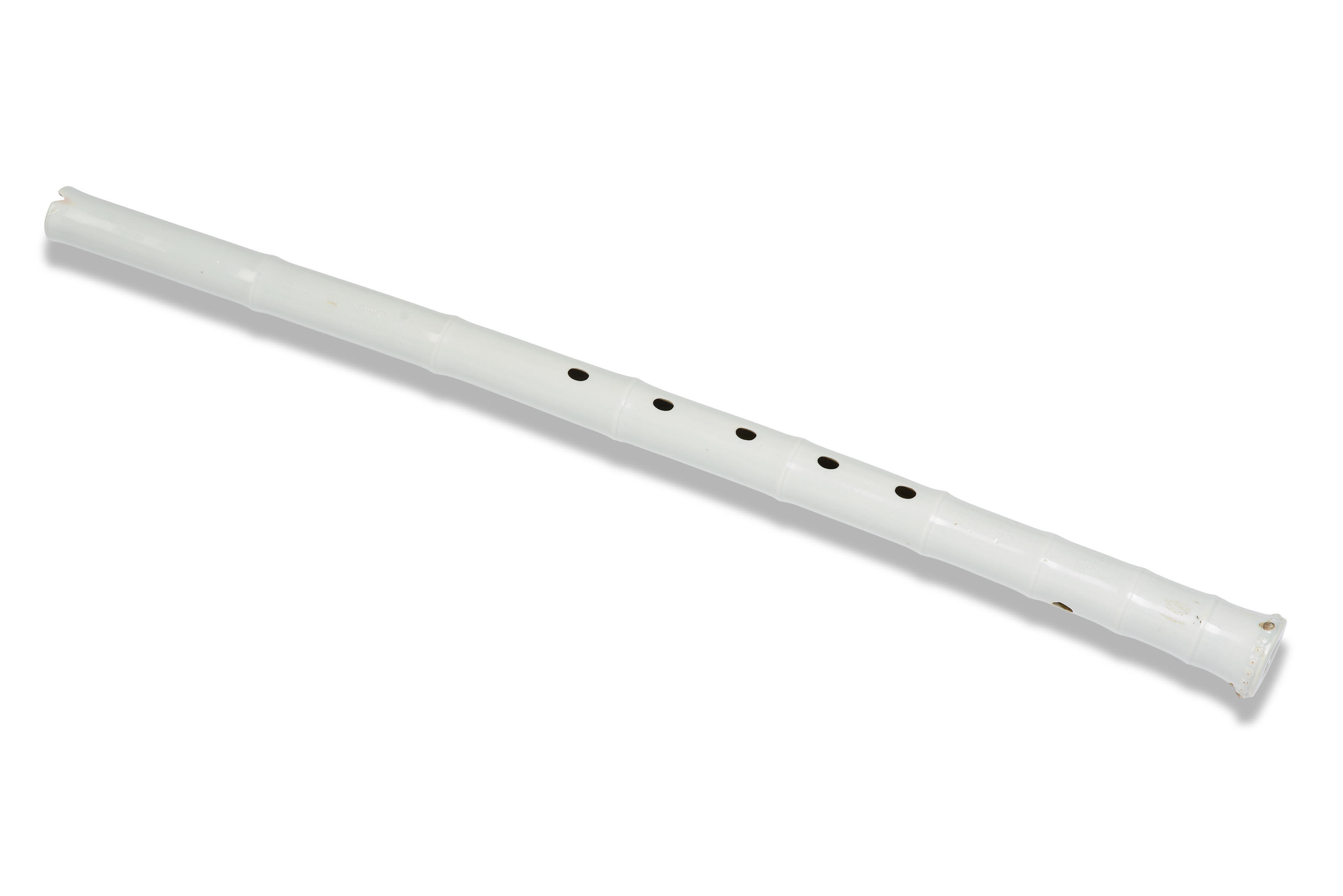 A DEHUA BAMBOO-FORM FLUTE, 20TH CENTURY | Christie’s