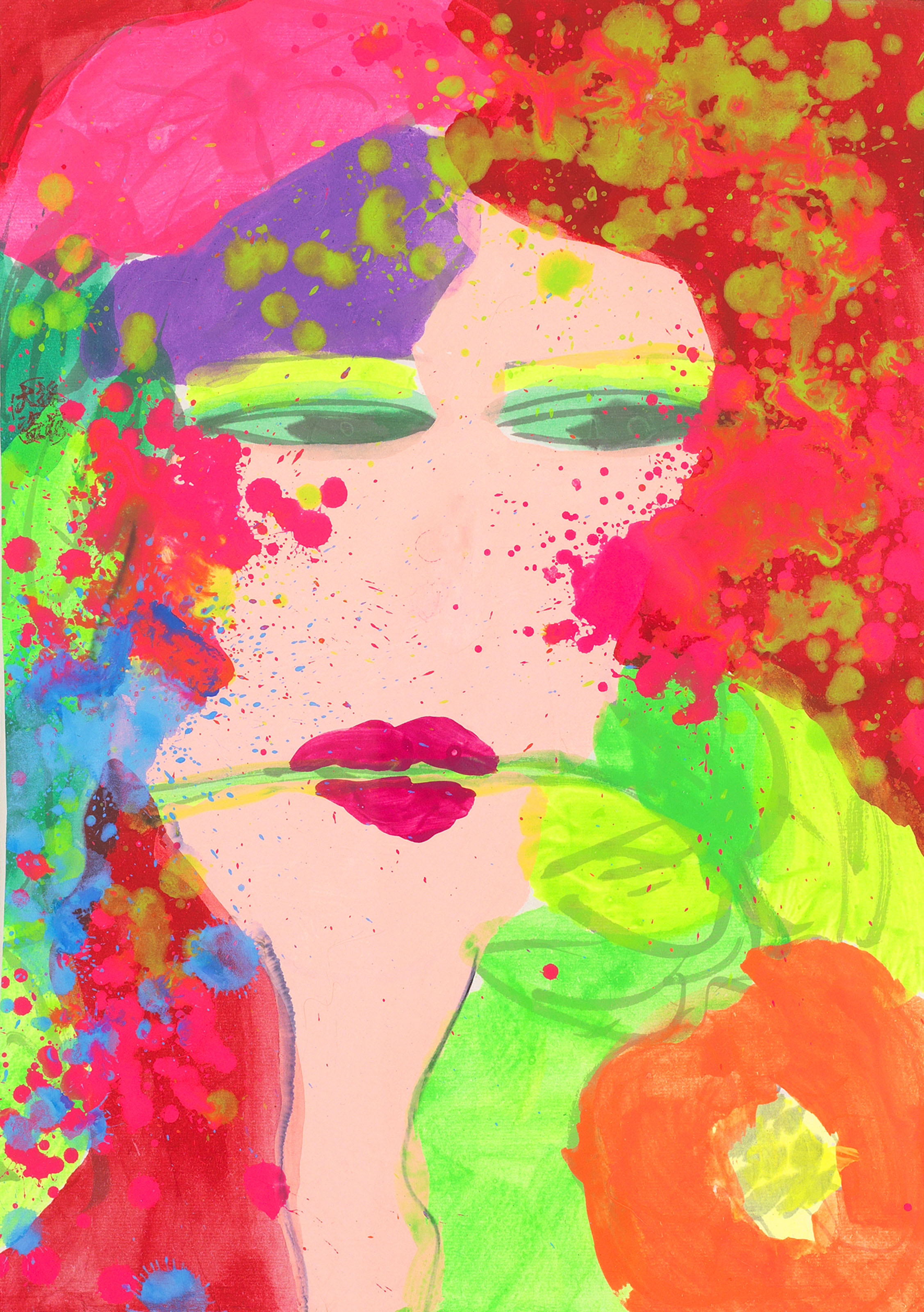 WALASSE TING (DING XIONGQUAN, USA/CHINA, 1928-2010), Dance with Me ...