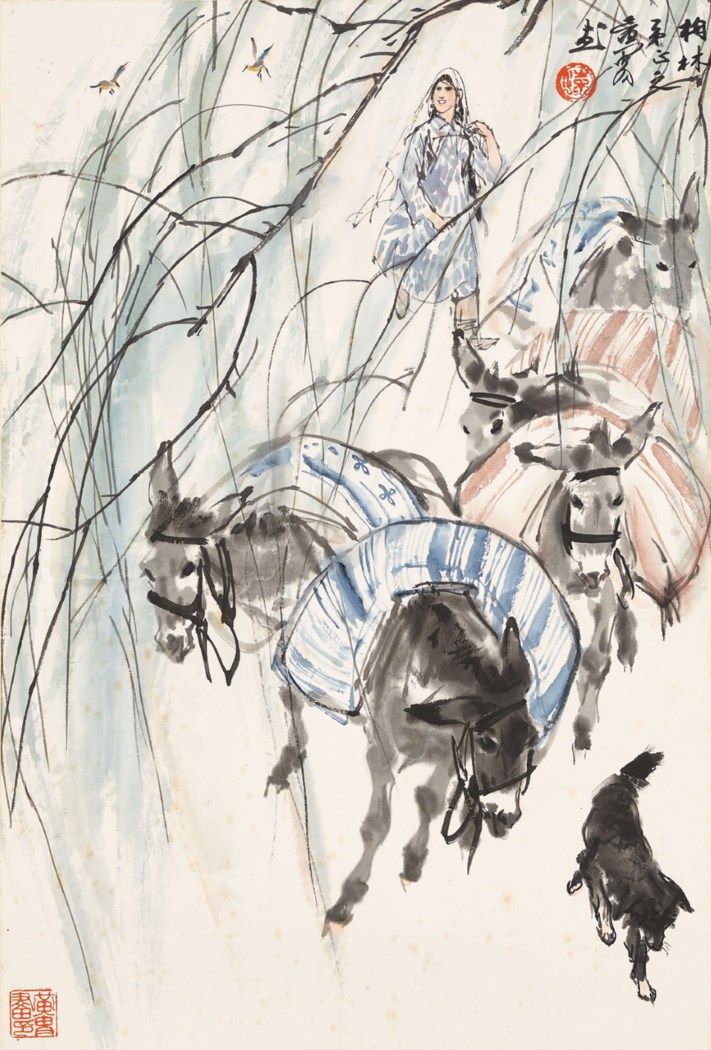 HUANG ZHOU (1925-1997), Herding | Christie's